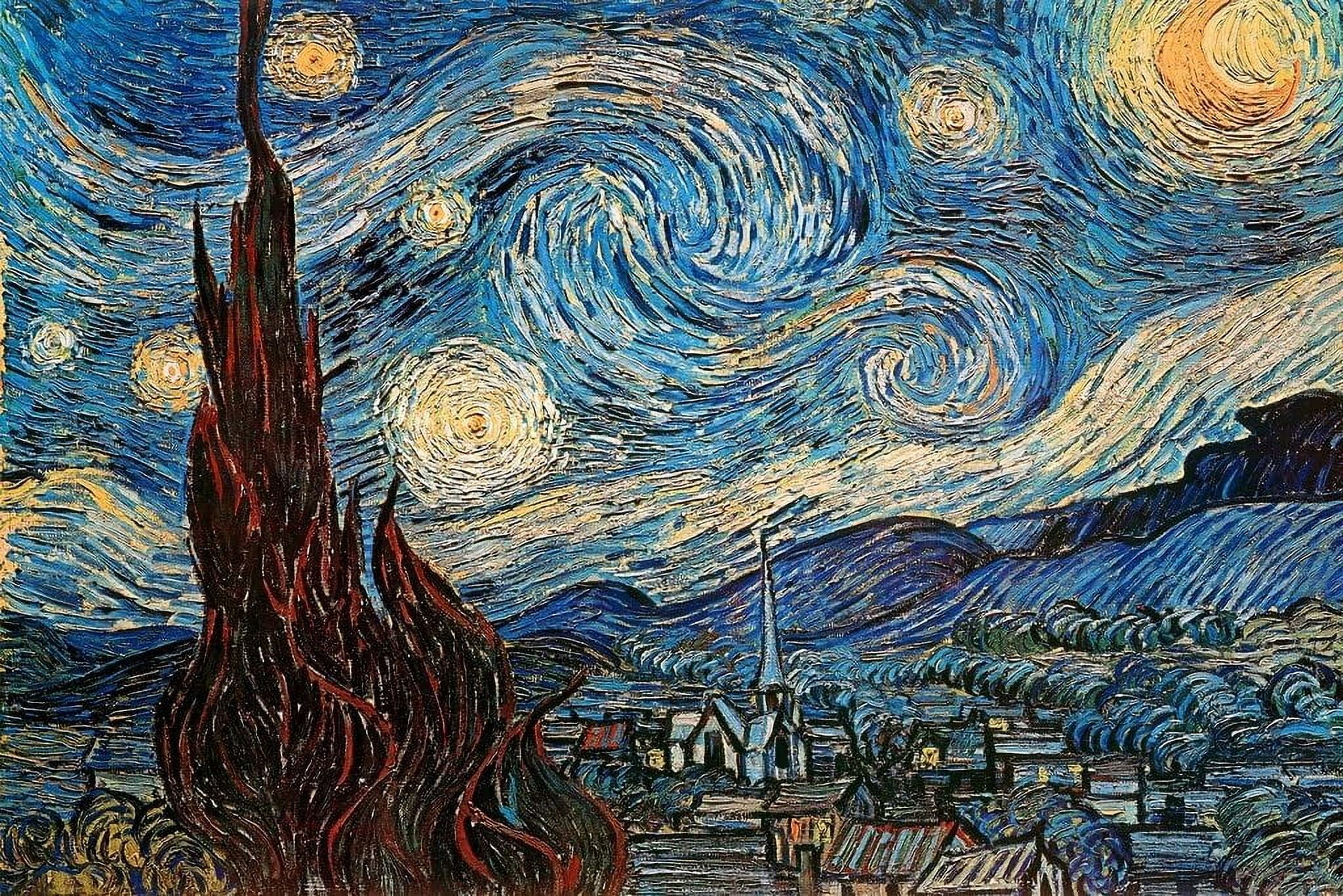 AVOI Vincent Van Gogh The Starry Night Post Impressionist Painter ...