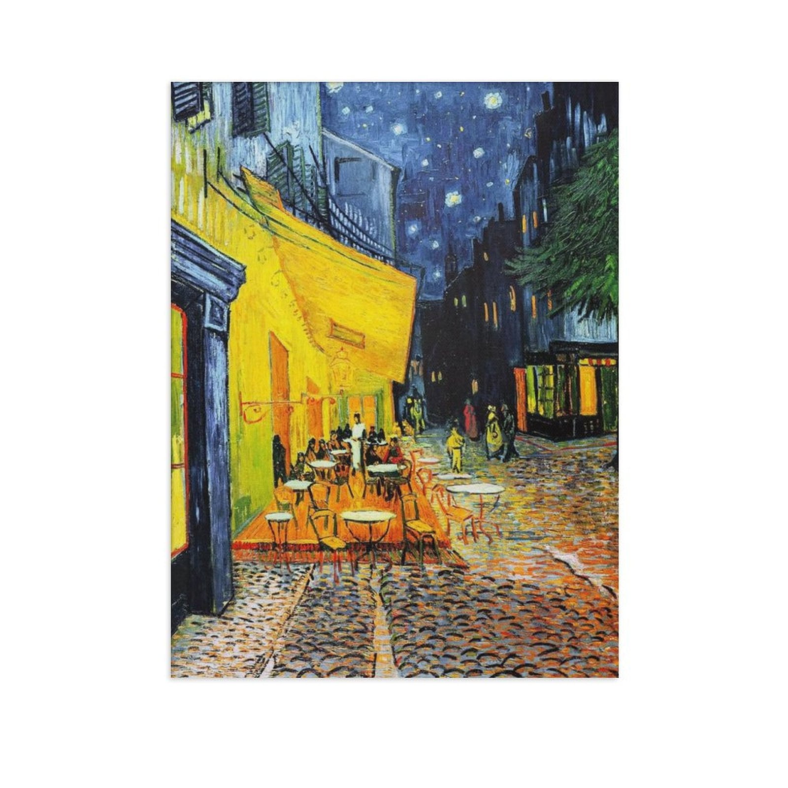 AVOI Vincent Van Gogh's Cafe Terrace at Night Unframed Giclee Art Print ...