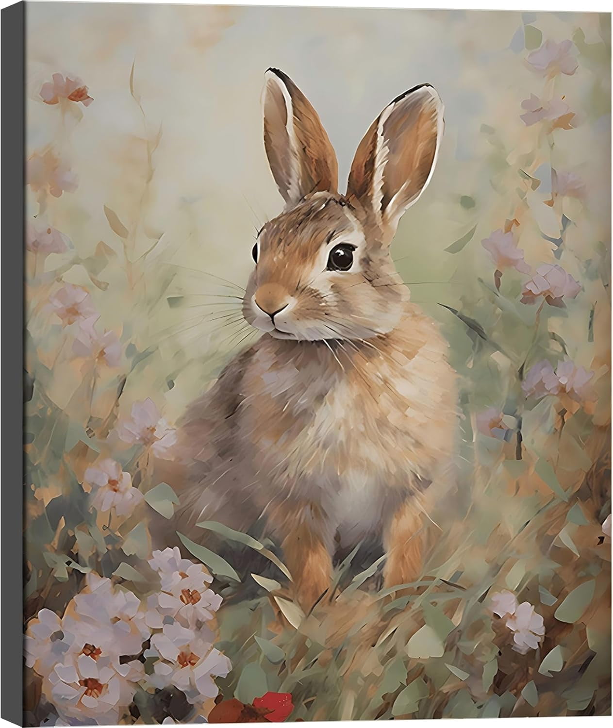 AVOI Vintage Bunny Prints Easter Bunny Wall Art & Shabby Chic Decor ...