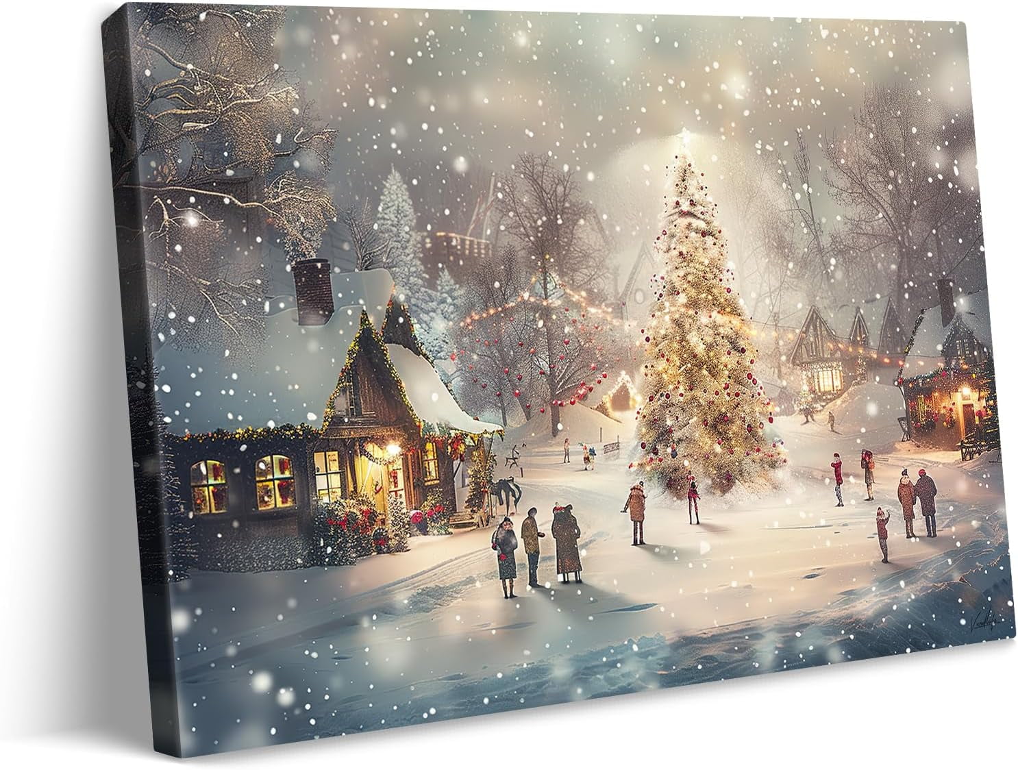 ASPORIC Great Horned Owl Art Print Poster, Abstract Watercolor Animal Wall Art Prints, WIldlife ...