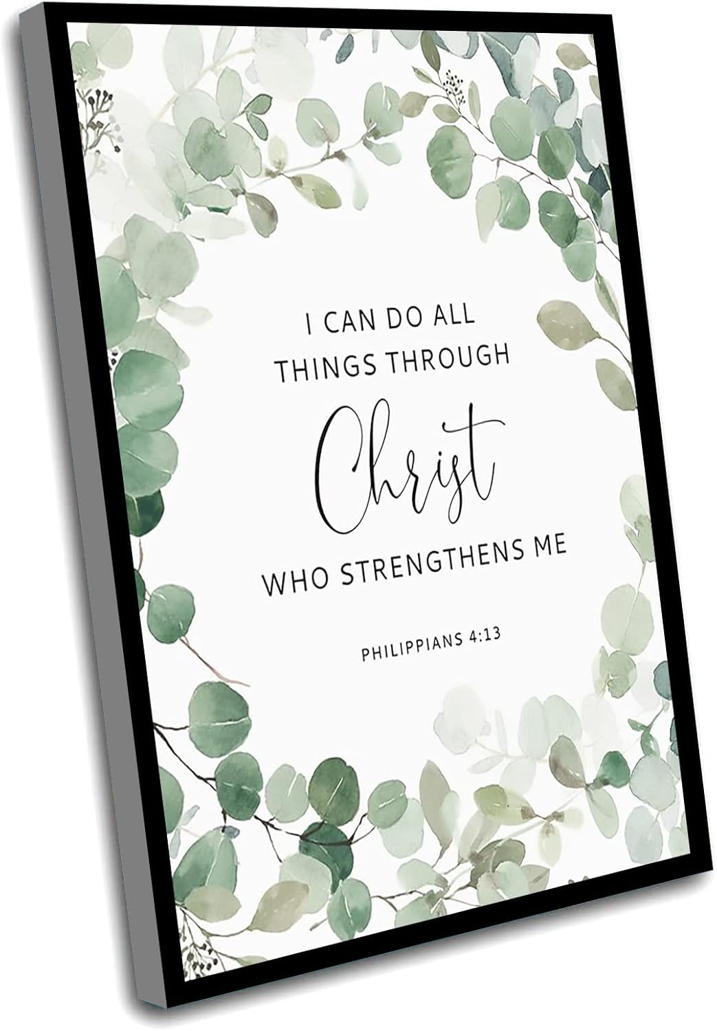 AVOI WORK OFFICE DECOR,Philippians 4 13,Can Do Through Christ Bible ...