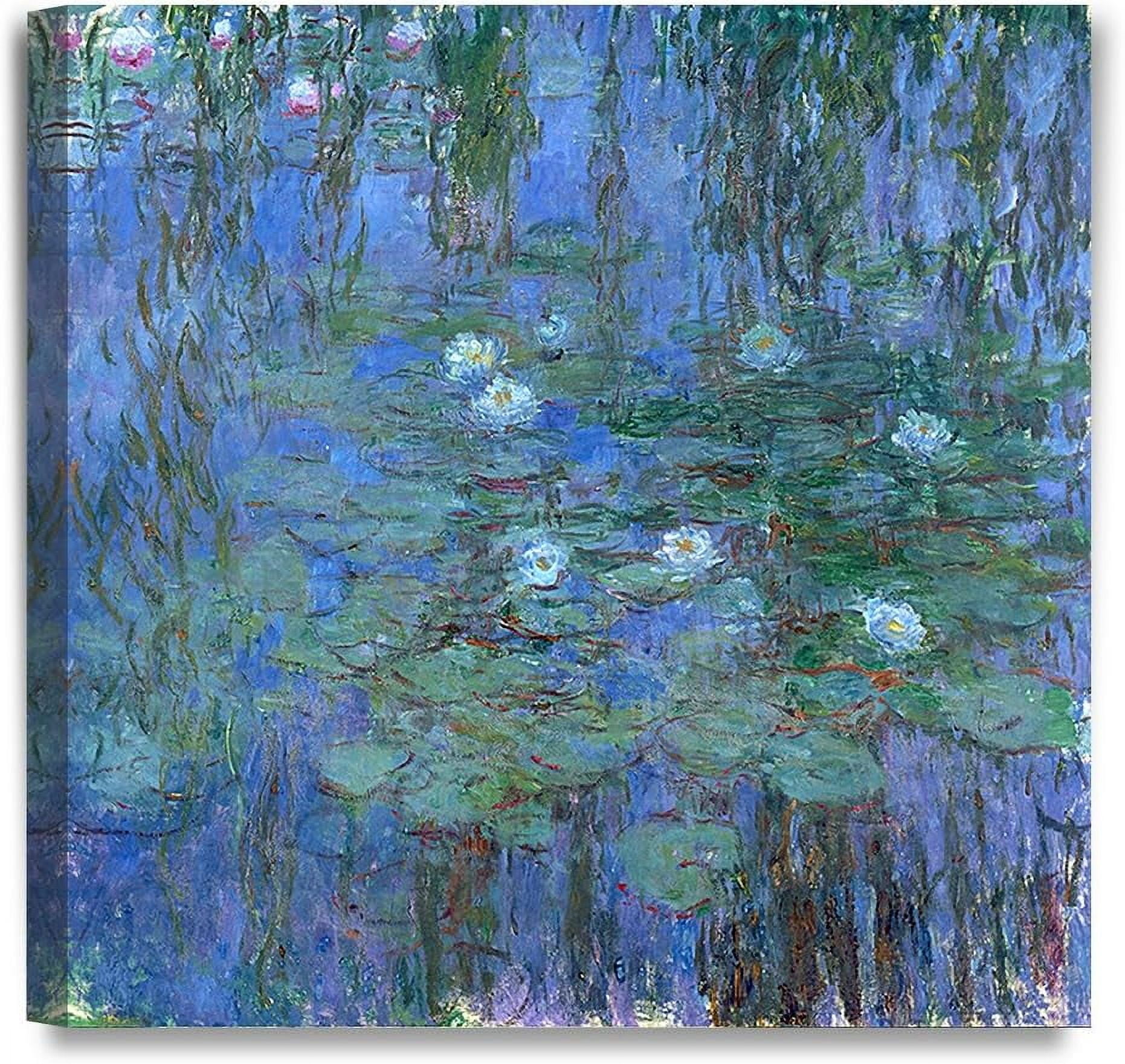 AVOI Water Lilies 1916-1919, Claude Monet Art Reproduction. Giclee ...