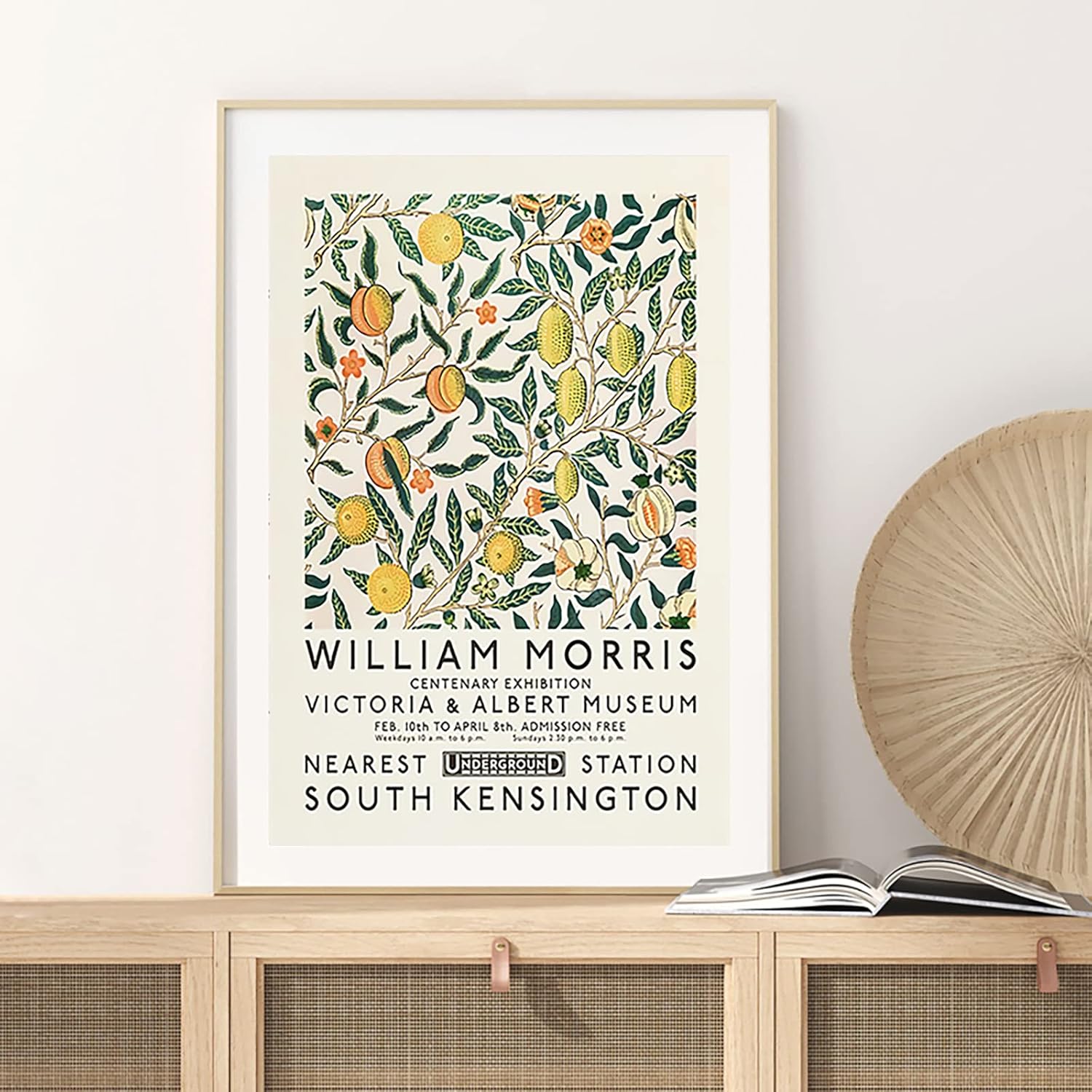 AVOI William Morris Poster William Morris Exhibition Poster William ...