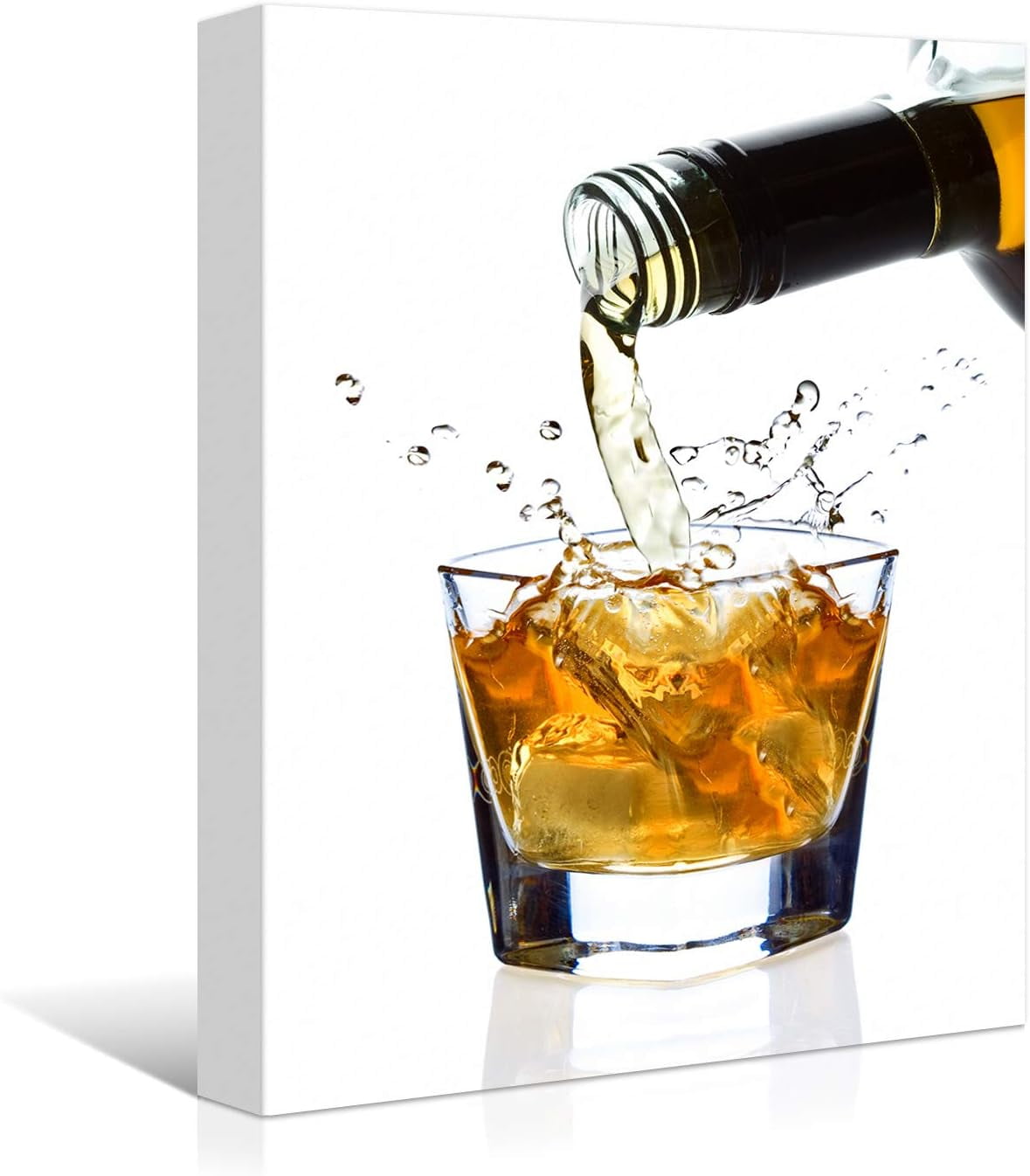 AVOI Wine Whisky Canvas Prints Wall Art Liquor Still Life Pictures ...