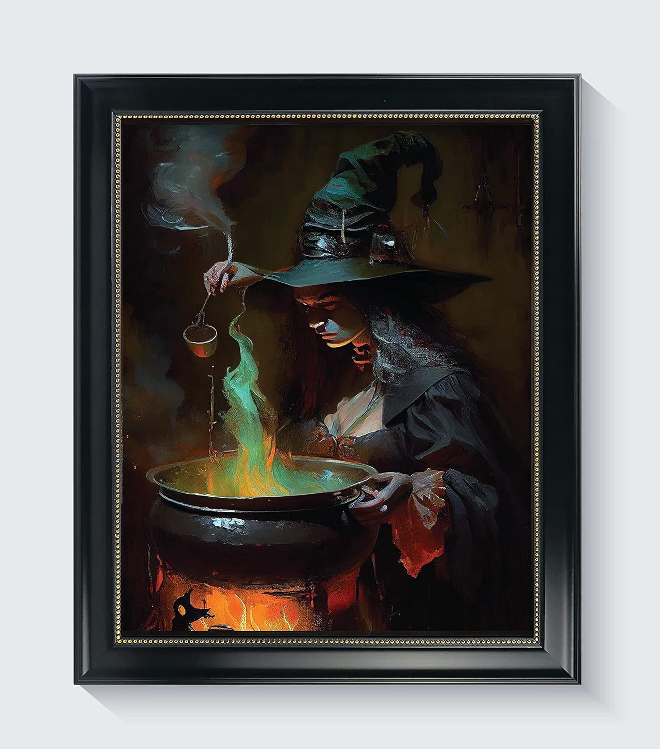 AVOI Witch Boiling Poison Gothic Art Print Poster, Goth Wall Art ...