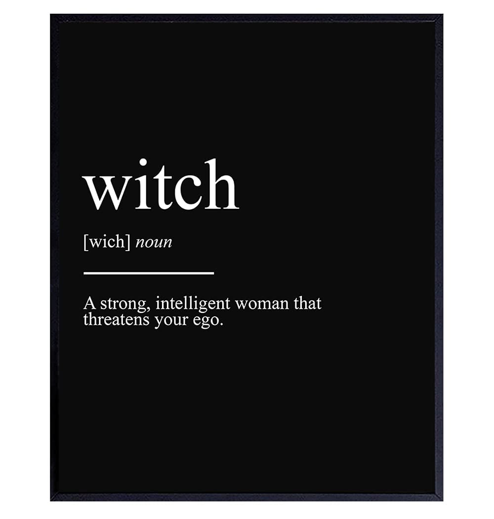 AVOI Witch Pagan Wall Art & Decor - Wicca Wiccan Witchcraft Altar ...