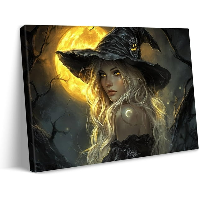 AVOI Witchy Aesthetic Canvas Wall Art Poster Occult Dark Academia ...