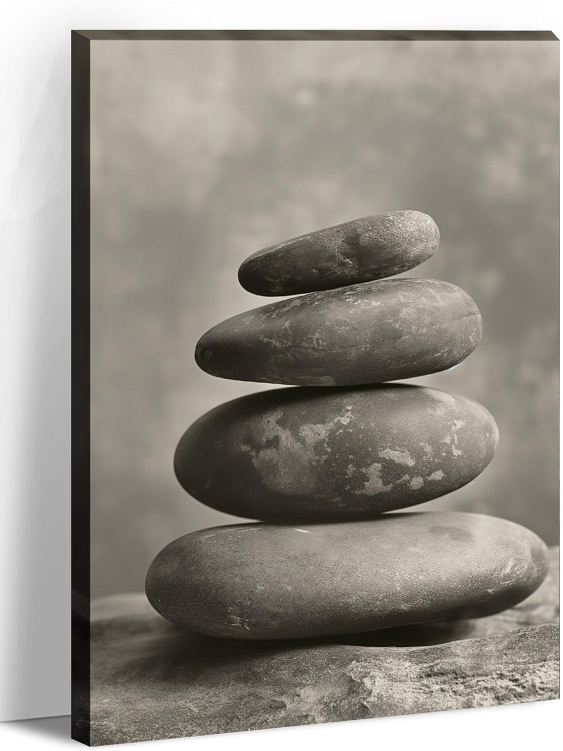 AVOI Zen Wall Art Gray Poster Spa Stones Picture Zen Canvas Prints for ...