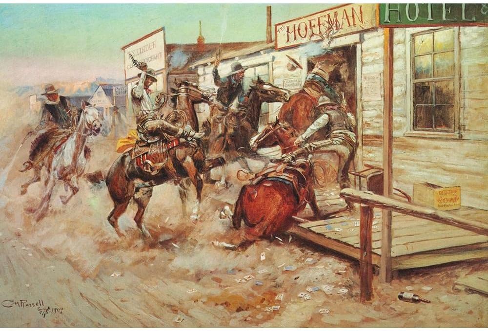 AVOI in Without Knocking Extra Large Art Print Poster by Russell ...