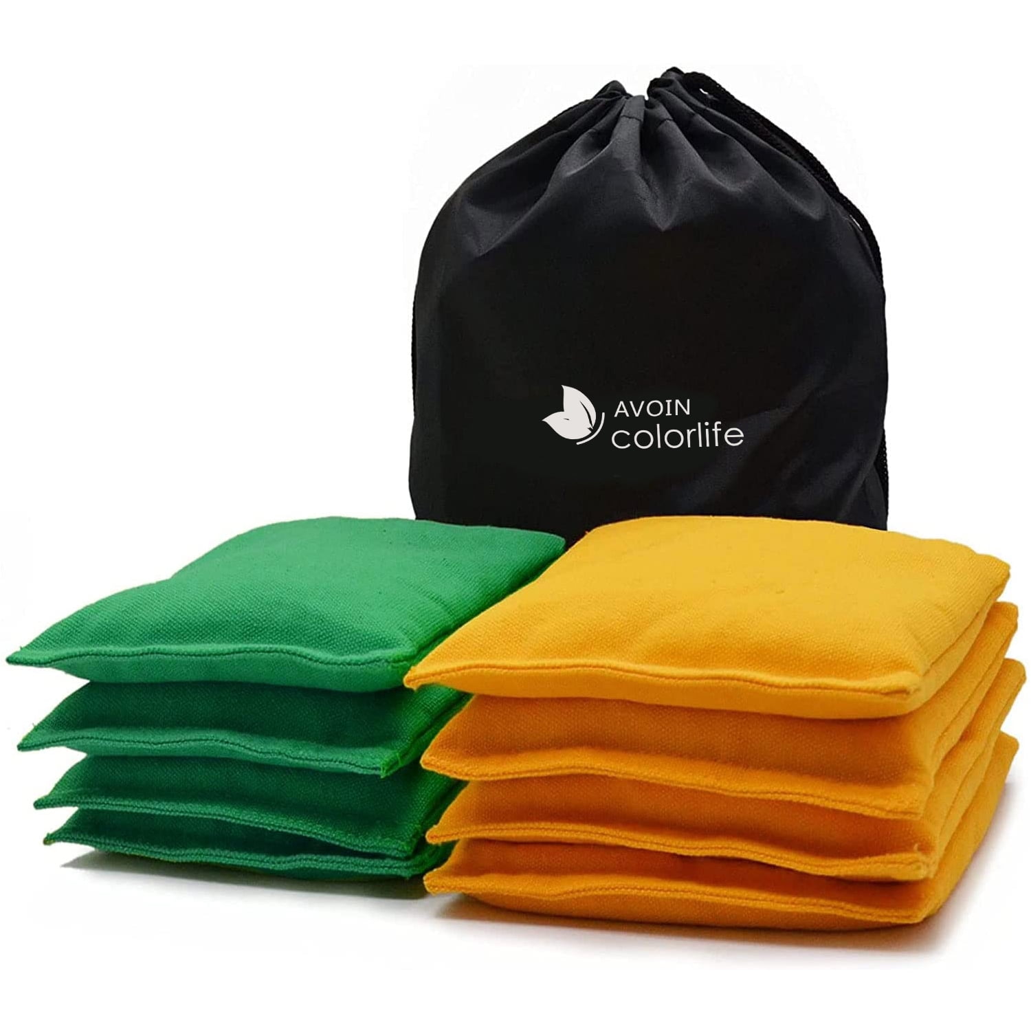 AVOIN colorlife Mini Colorful Bean Bags 8 PCs, Beanbag for Hand Toss ...