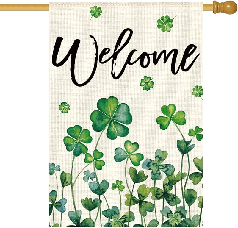 AVOIN colorlife St Patricks Day Garden Flag 12x18 Inch Double Sided ...