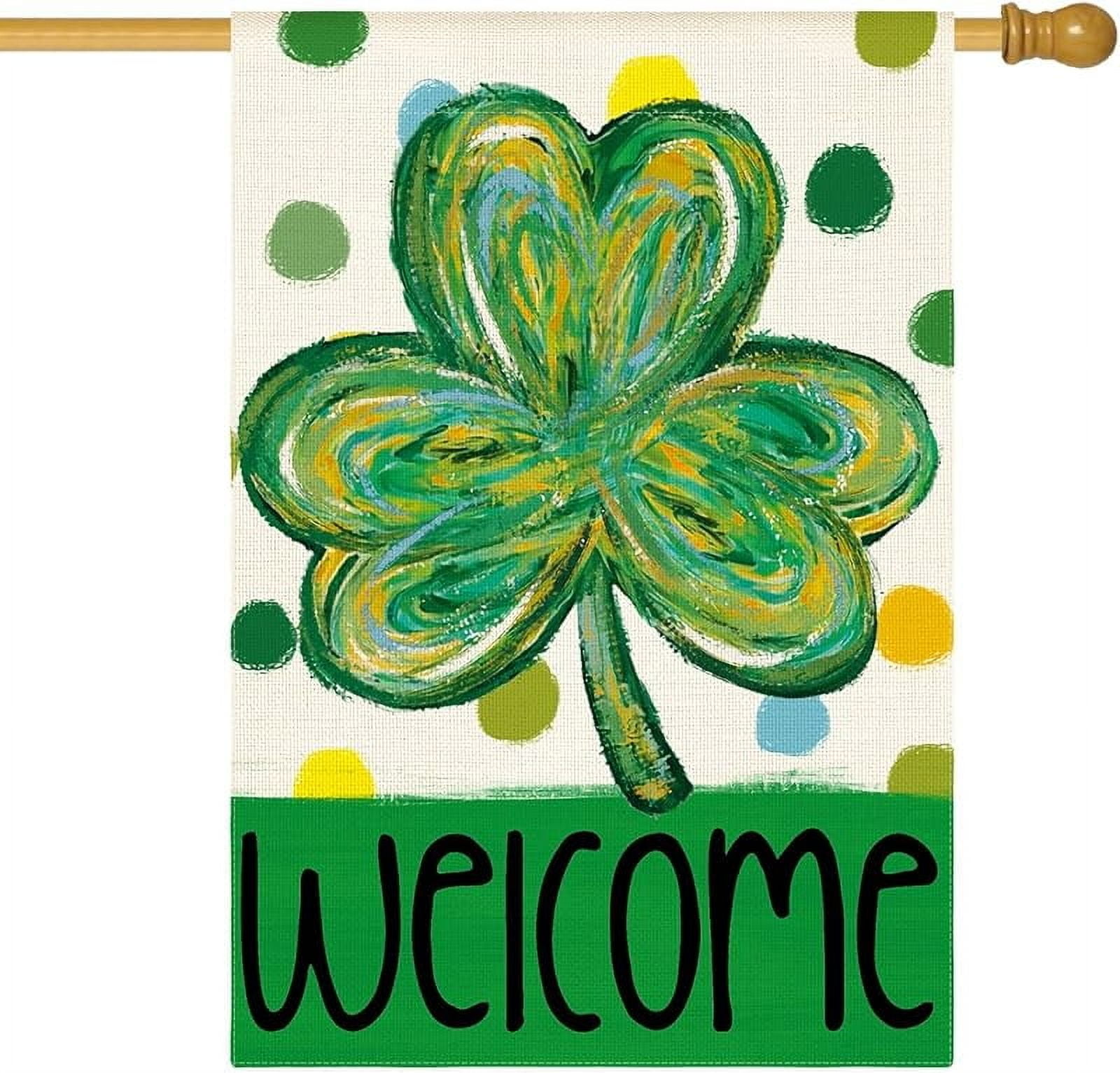 AVOIN colorlife St Patricks Day House Flag 28x40 Inch Double Sided ...