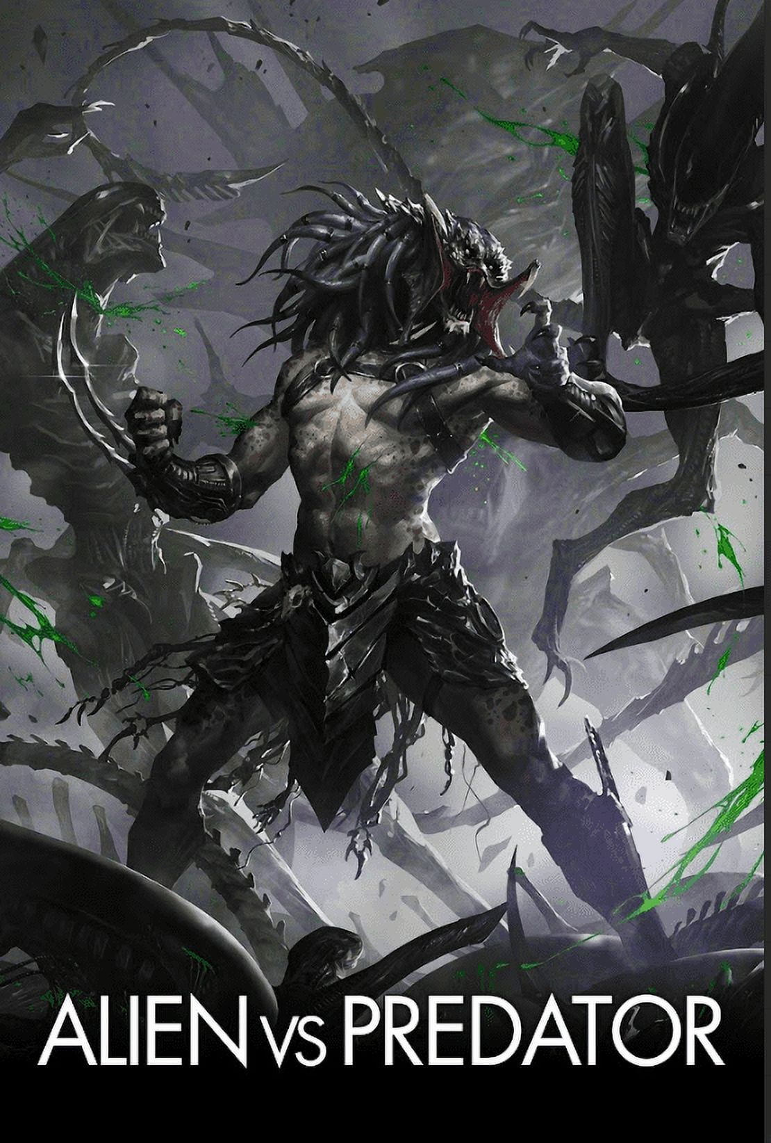 AVP: Alien vs. Predator (2004) 24x36 Poster - Sci-Fi Action, Epic ...