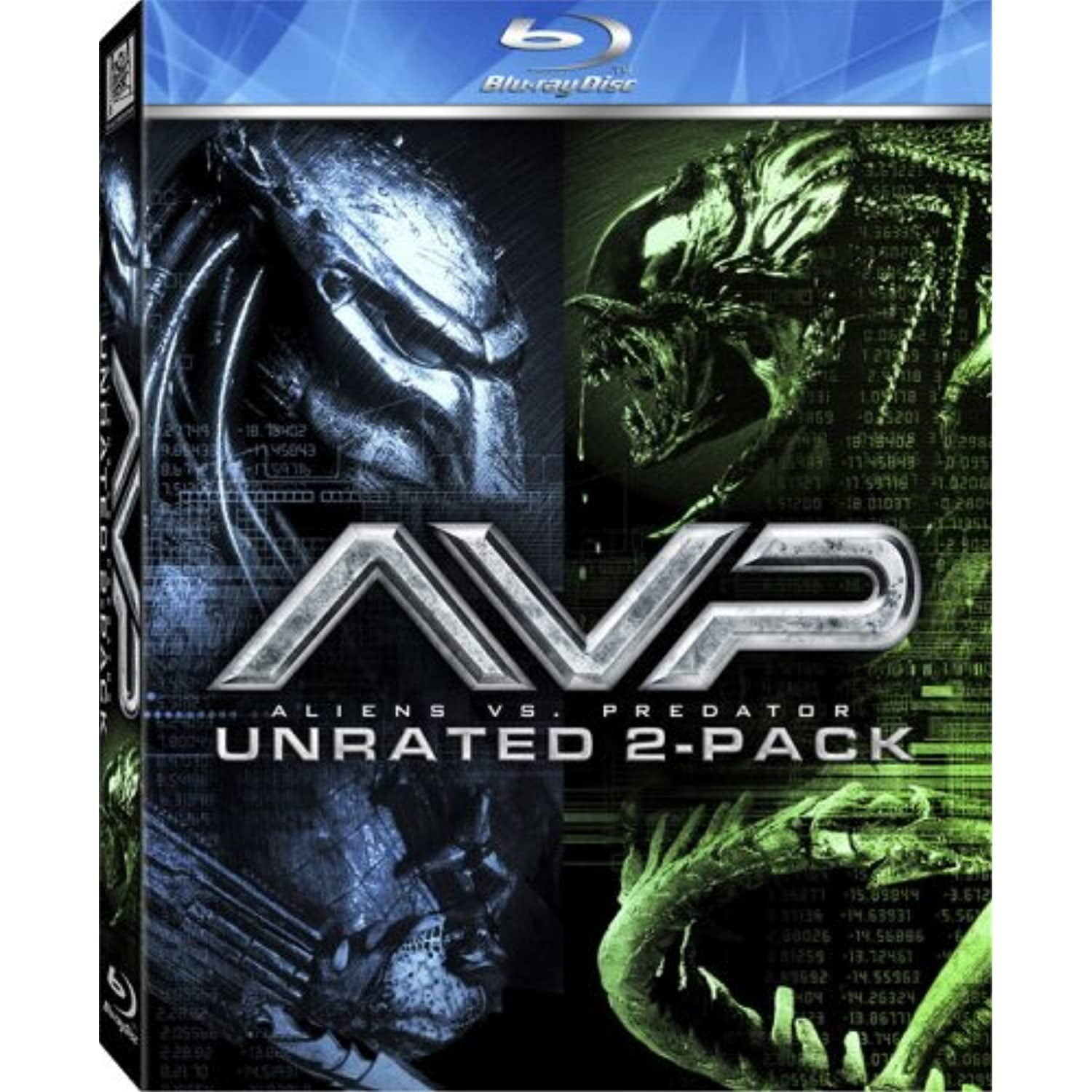 AVP: Alien vs. Predator / Aliens vs. Predator: Requiem [Blu-ray ...