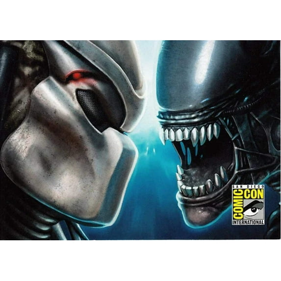 AVP Alien vs. Predator Evolution video game 2015 Comic-Con 5x7 promo ...