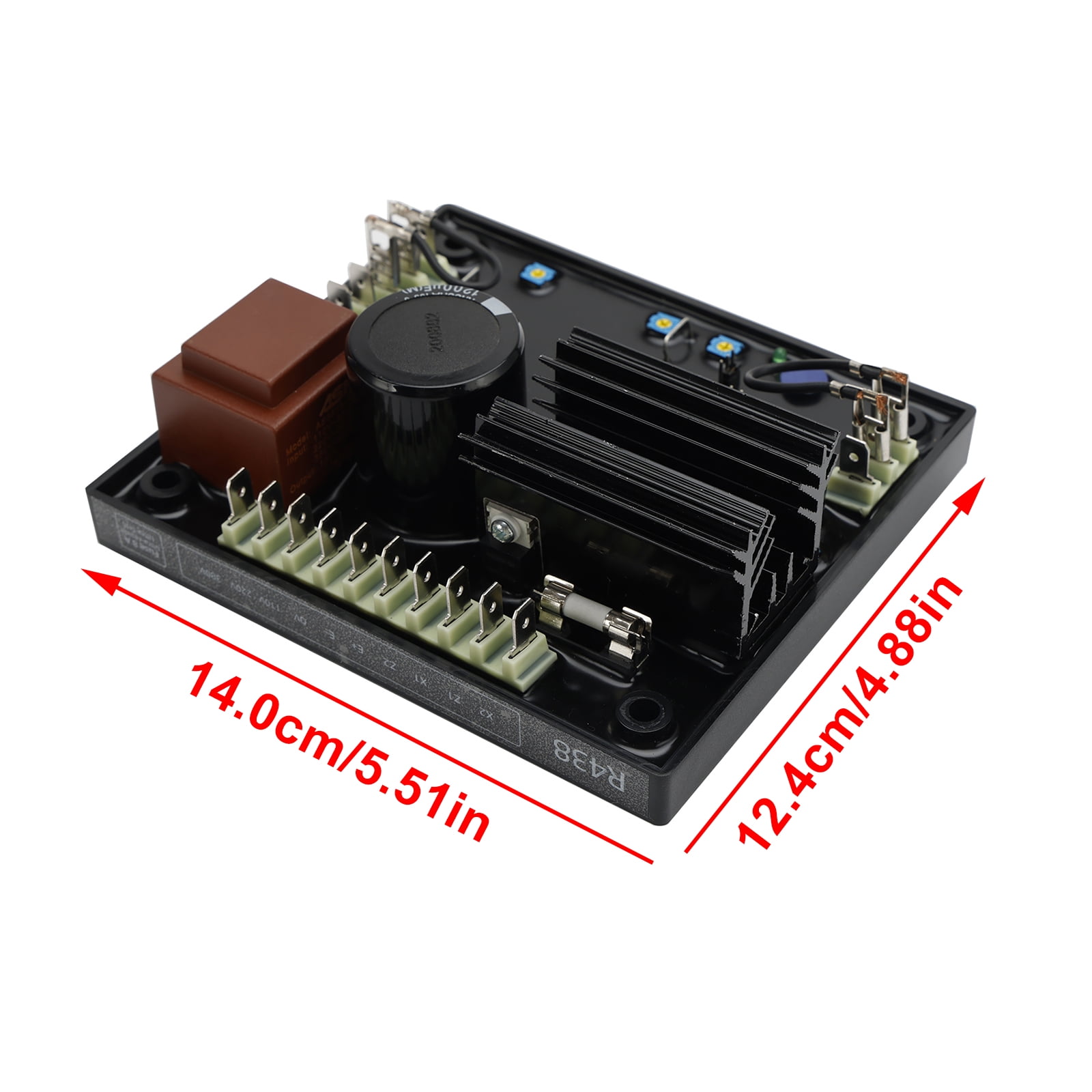 AVR R438 Automatic Voltage Regulator For Leroy Somer Generator ...