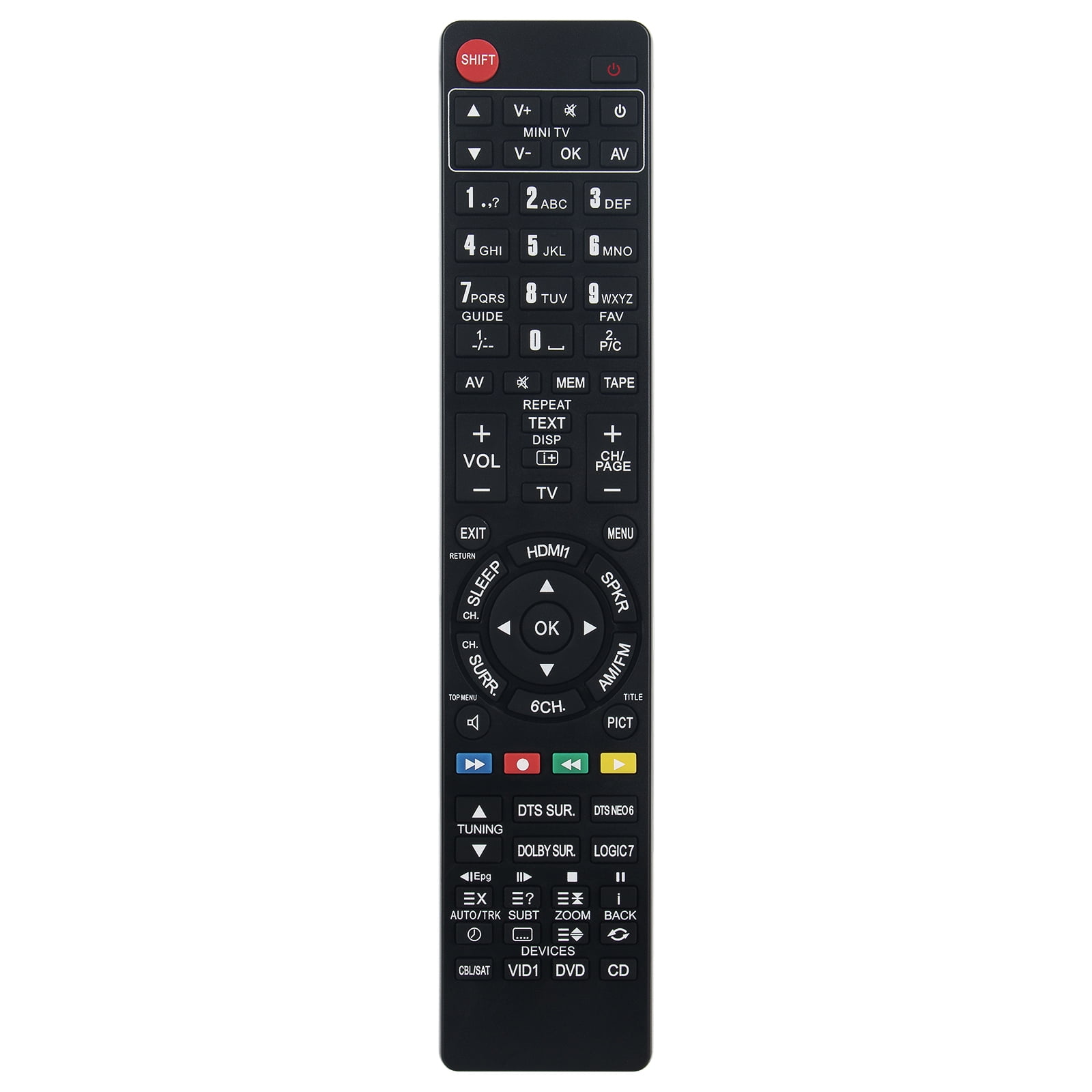 AVR130 Replacement Remote Control Fit for Harman KARDON Audio Video ...