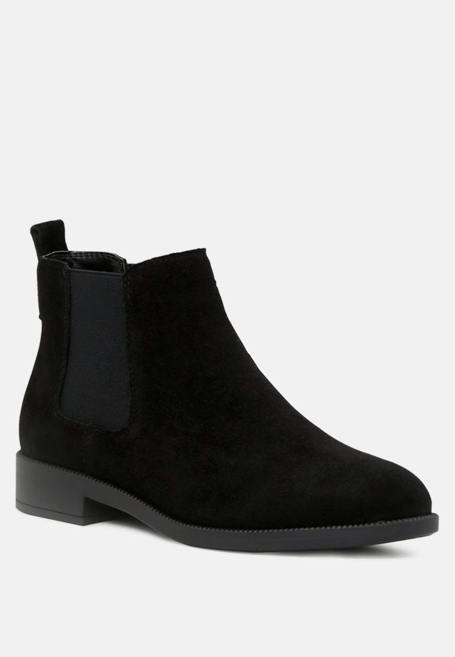 AVRIL Black Chelsea Boots - Walmart.com