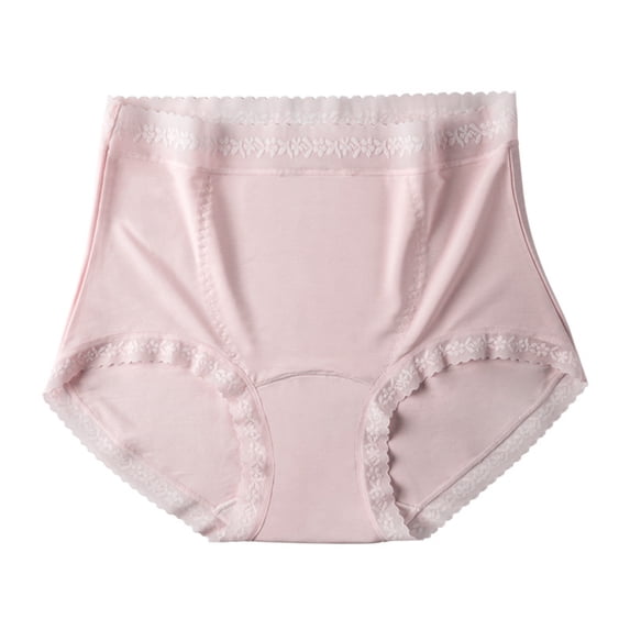AVRNLIQ Womens Cotton Brief Underwear Mid Rise, Soft Breathable Full ...