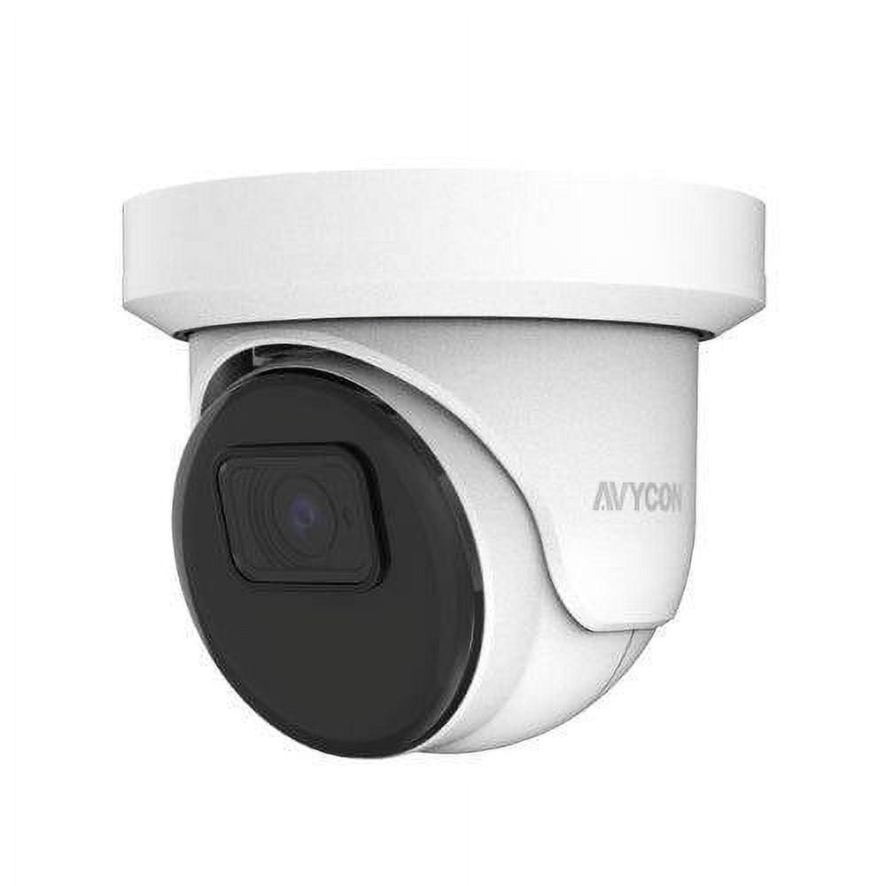 AVYCON AVC-NPE51F28 5MP IR Turret IP Camera with Built-in Microphone, 2 ...