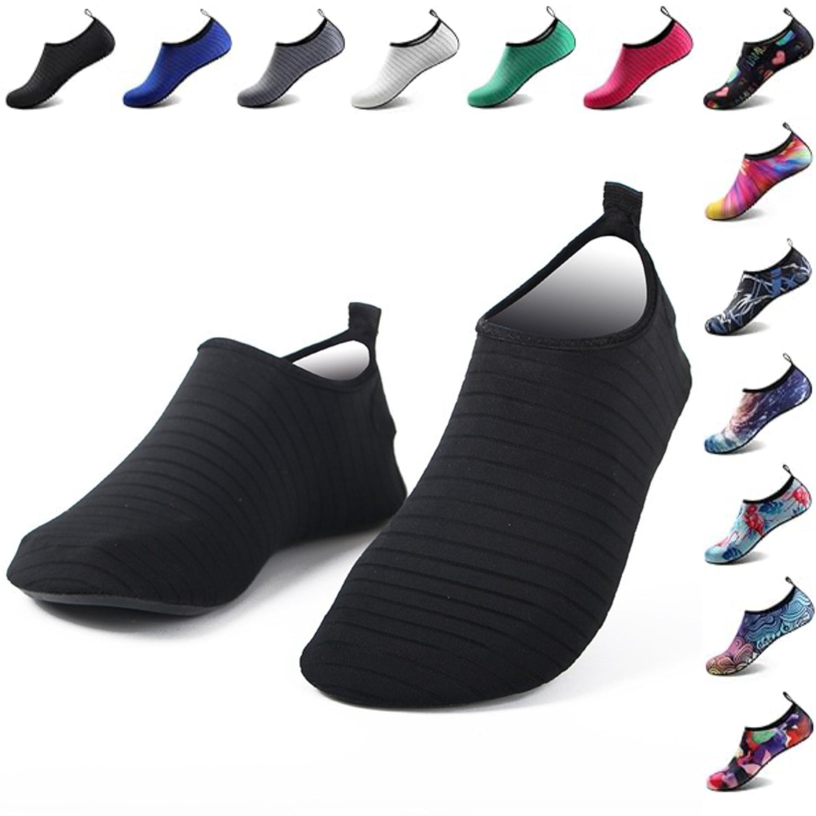 AVYERVO Pro Water Shoes: Quick-Dry Aqua Socks with Extra Thick Sole ...