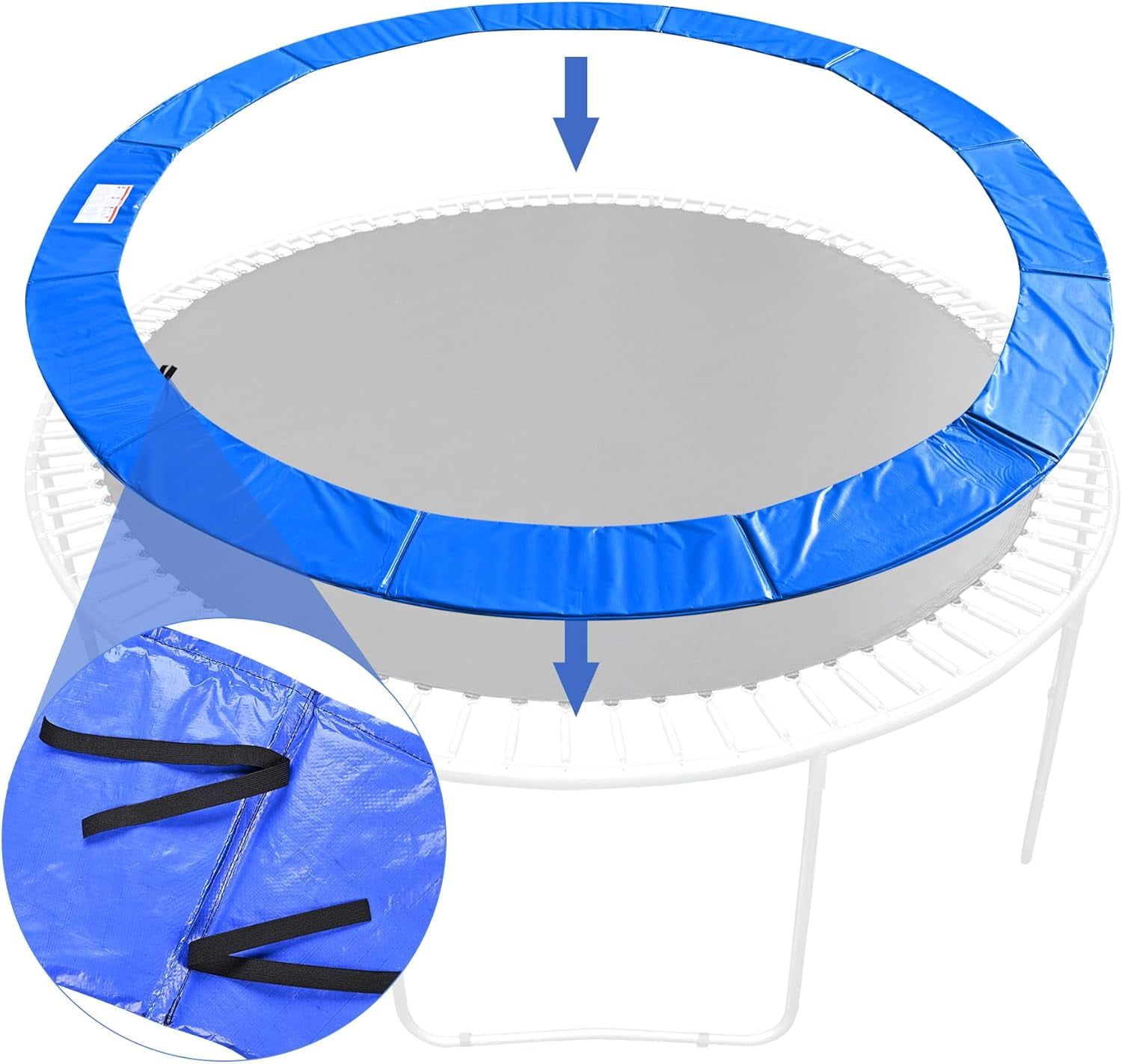 AW 12/13/14/15FT Trampoline Spring Cover Replacement Trampoline Safety ...
