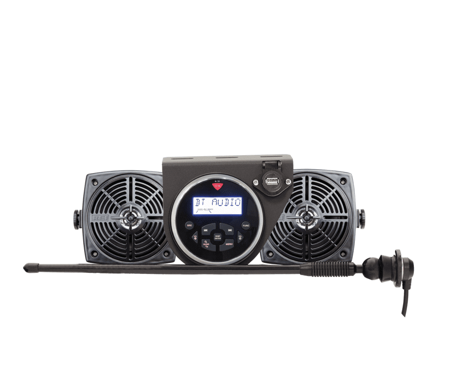 AW-20 KIT Weatherproof AM/FM/WB/BT RADIO w/ Speakers And Antenna ...