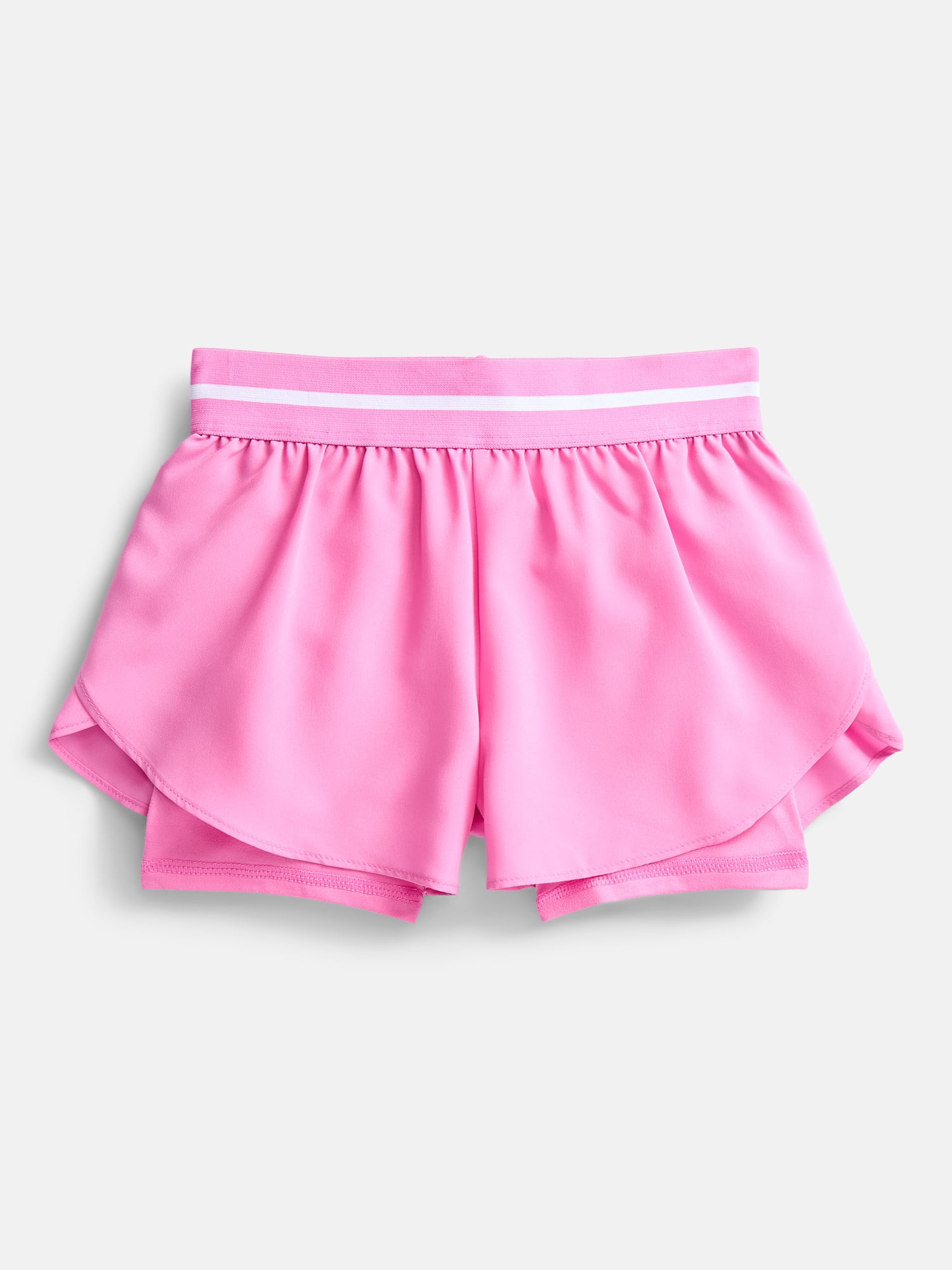 Athletic Works Girls Active 2 In 1 Shorts, Sizes 4-18 & Plus - Walmart.com