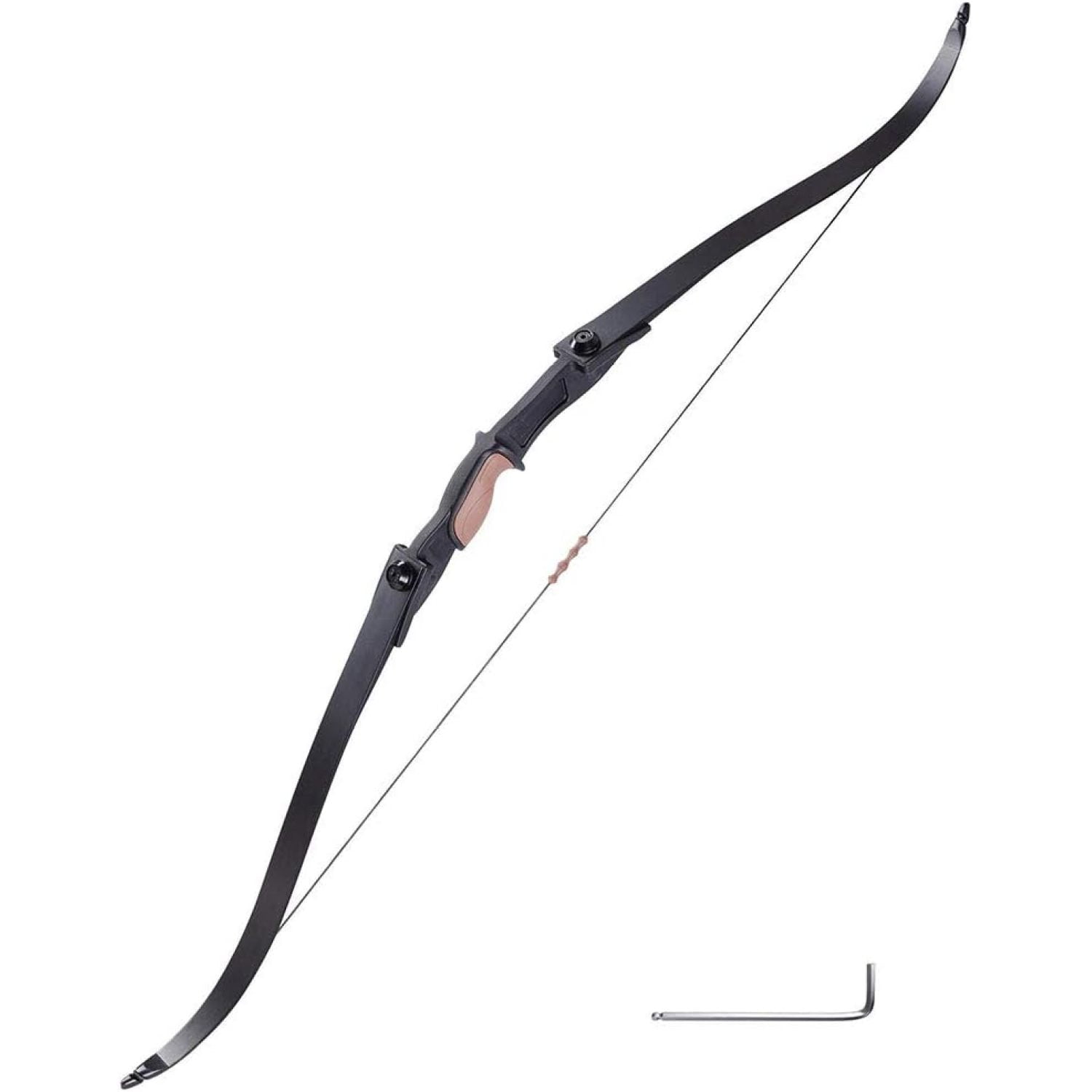 AW 54" 28Lbs Recurve Bow Archery Traditional Takedown Right Left Hand ...