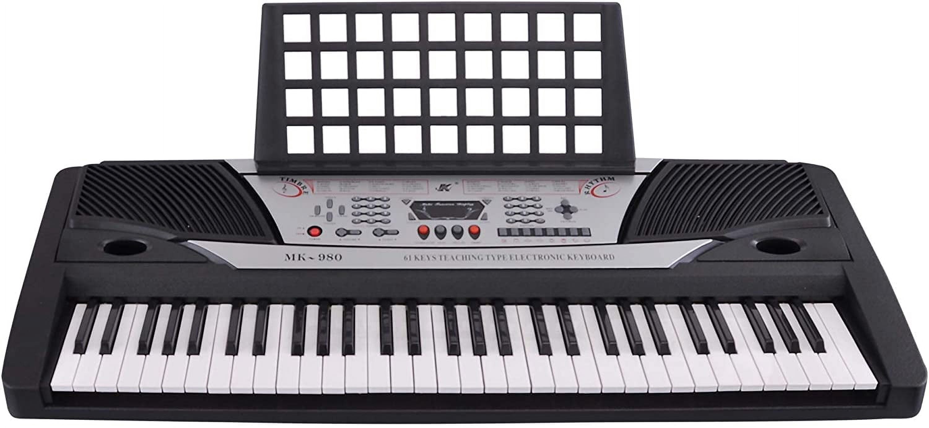 AW 61 Key Electronic Keyboard Digital Electric Piano Organ with Sheet ...