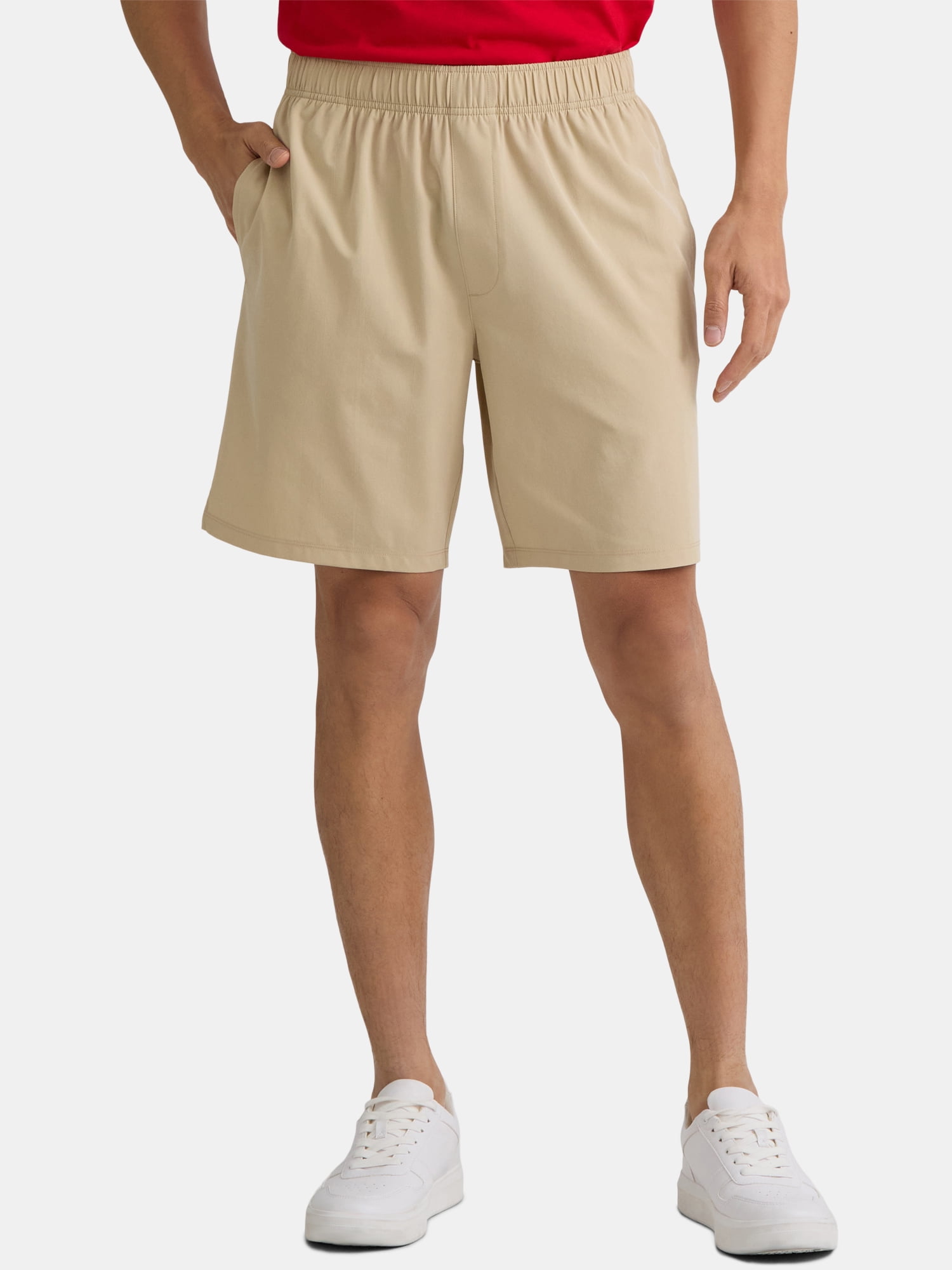 Athletic Works Men’s and Big Men’s Running Shorts, 8” Inseam, Sizes XS ...