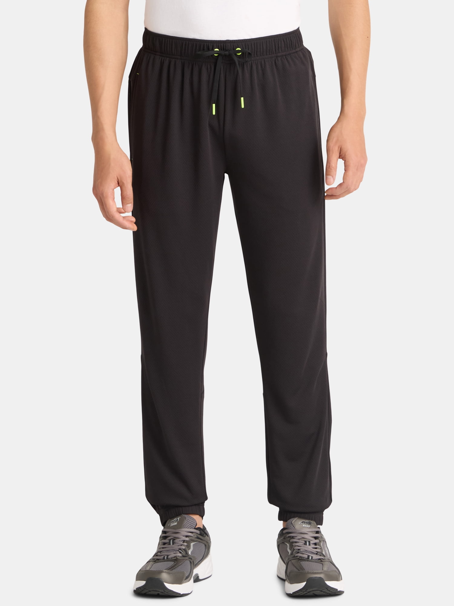 Athletic Works Men’s and Big Men’s Active Mesh Joggers, Size S-3XL ...
