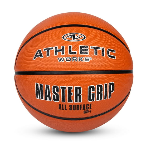Athletic Works Size 7 Master Grip Basketball for Players 12 Years and ...