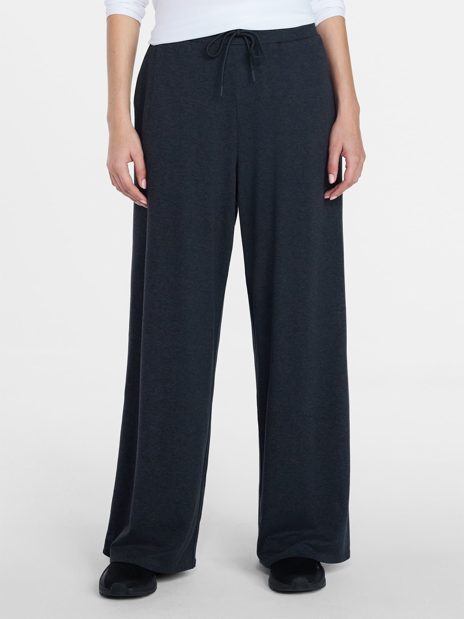 Athletic Works Women's and Women's Plus ButterCore Lightweight Wide Leg ...