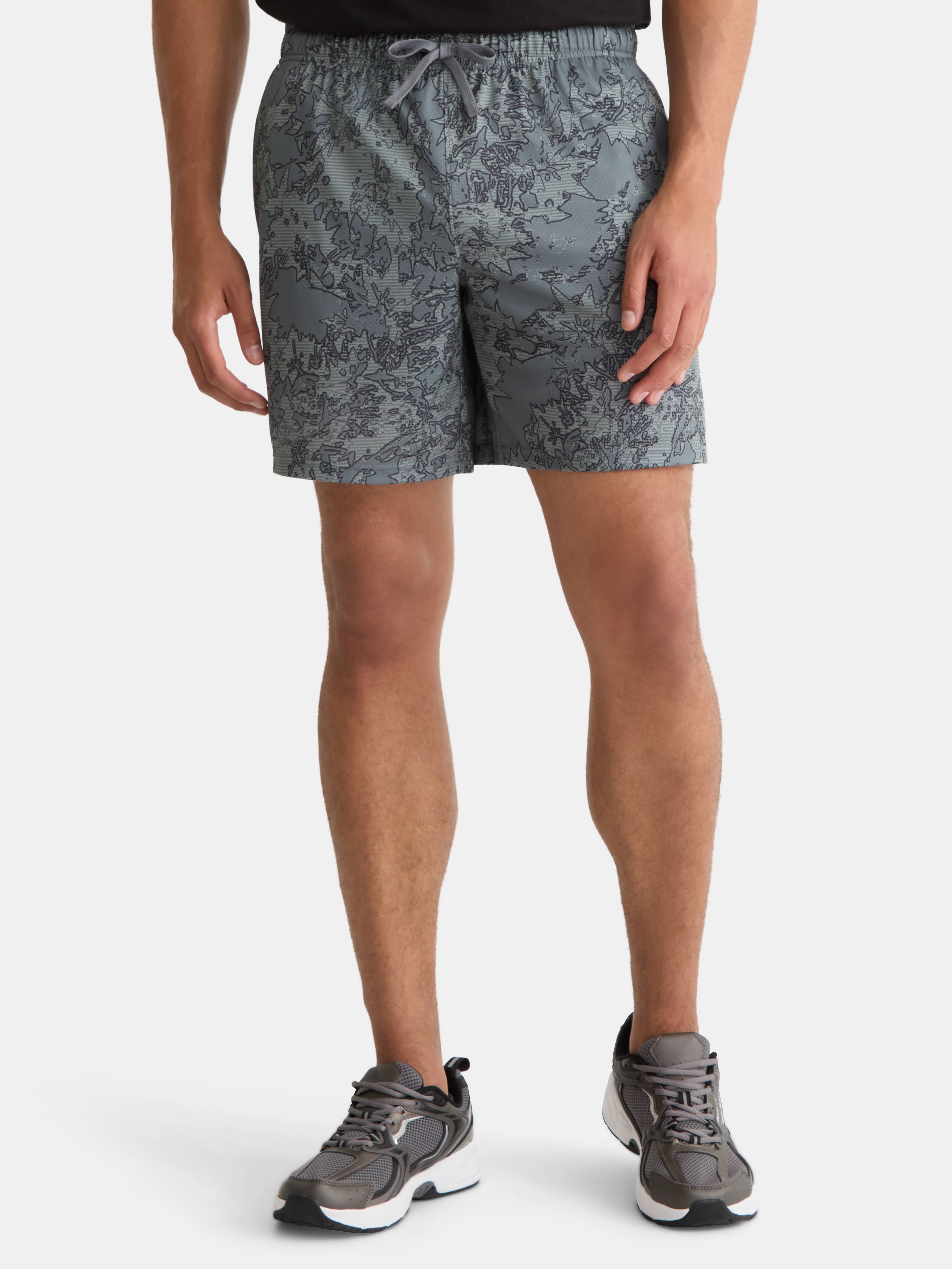 Athletic Works Men's and Big Men's Mesh Shorts, 7" Inseam, Sizes S-5XL ...