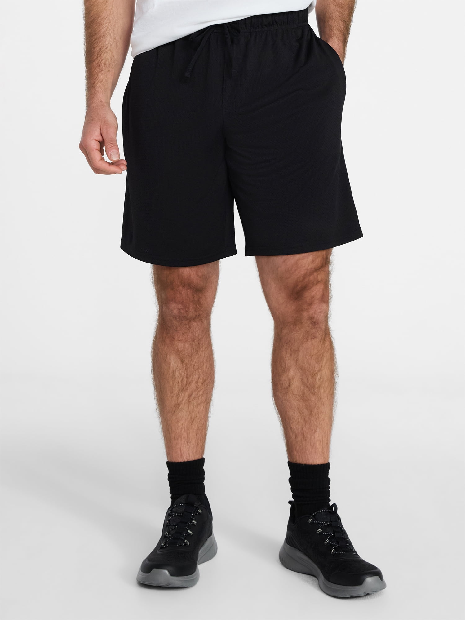 Athletic Works Men's and Big Men's Essential Active Shorts, 9" Inseam ...