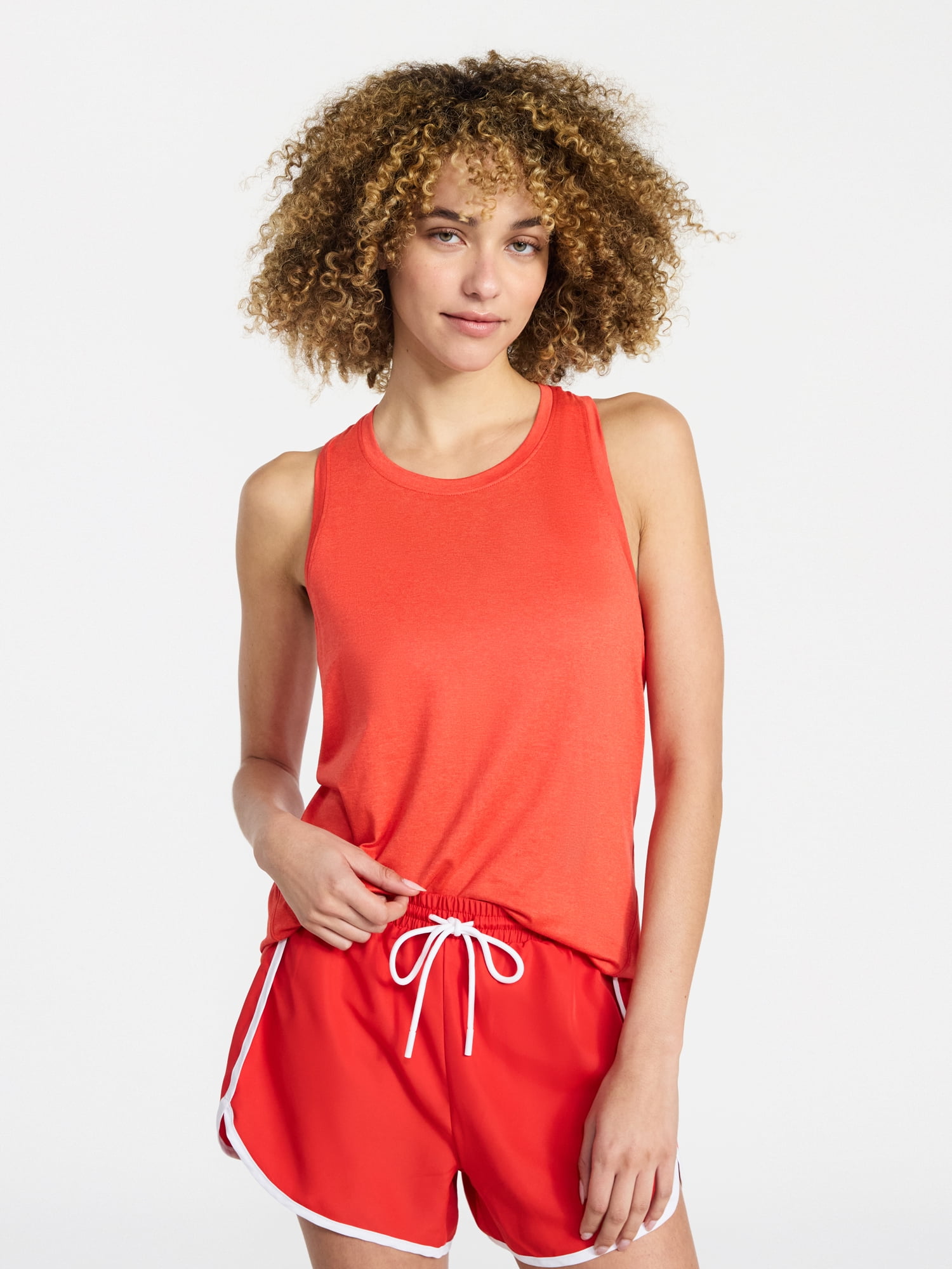 Athletic Works Women's ButterCore Racerback Tank Top, Sizes XS-XXXL ...