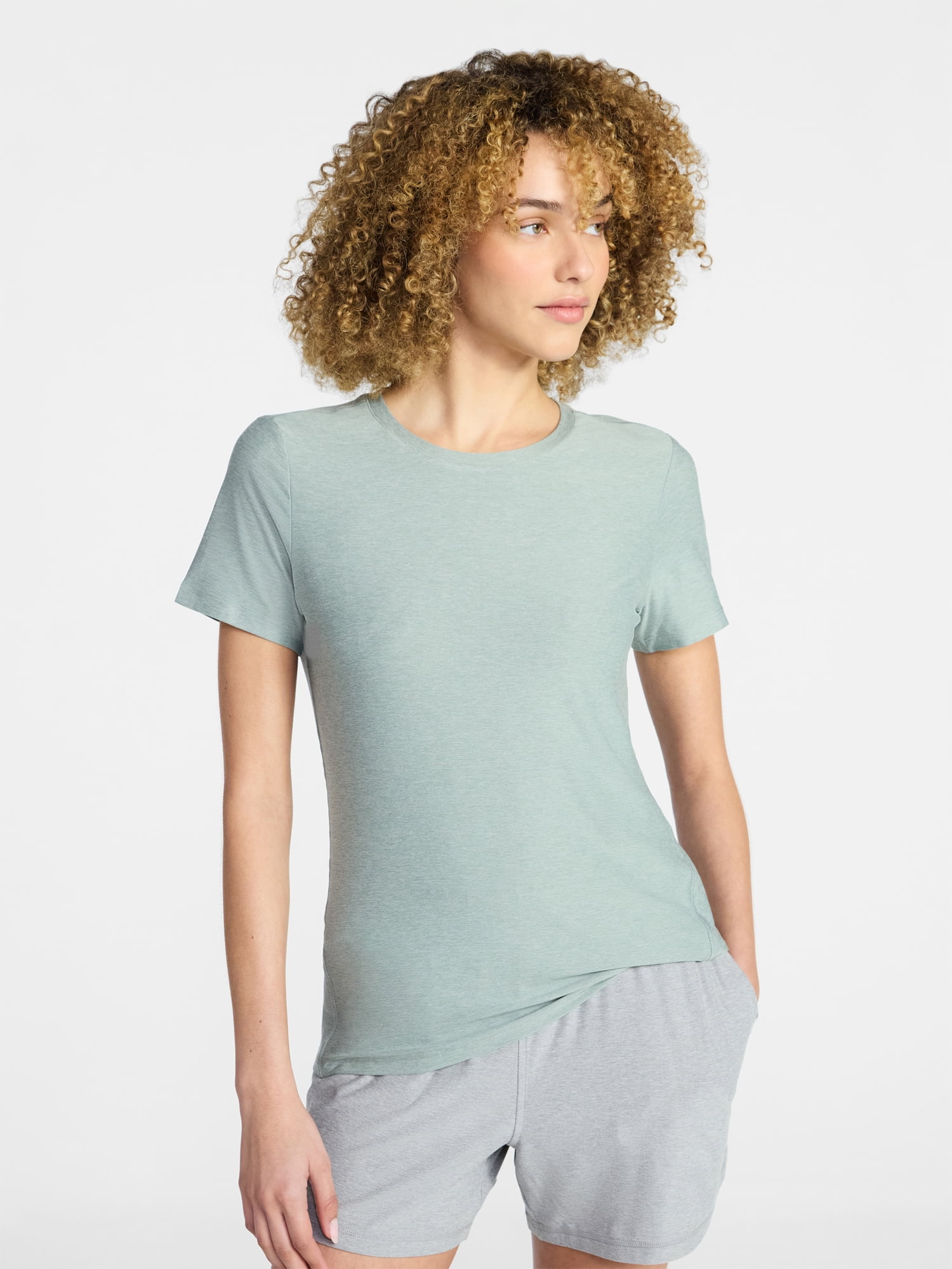 Athletic Works Women's and Women's Plus Performance ButterCore Tee ...