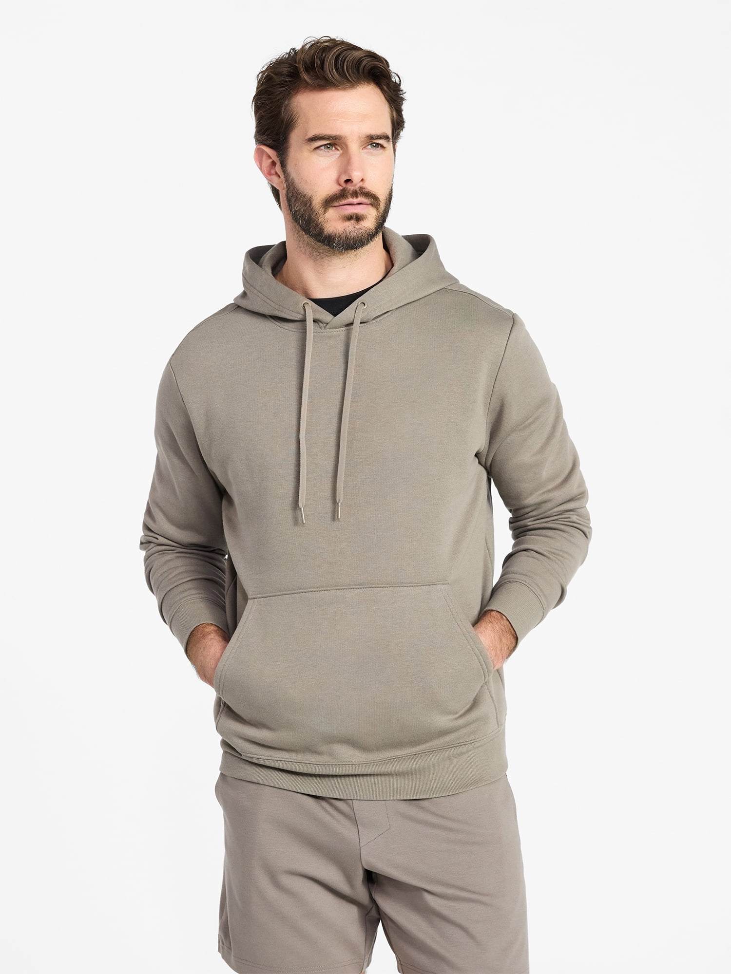 Athletic Works Men's & Big & Tall Men’s Fleece Hoodie Sweatshirt, Sizes ...