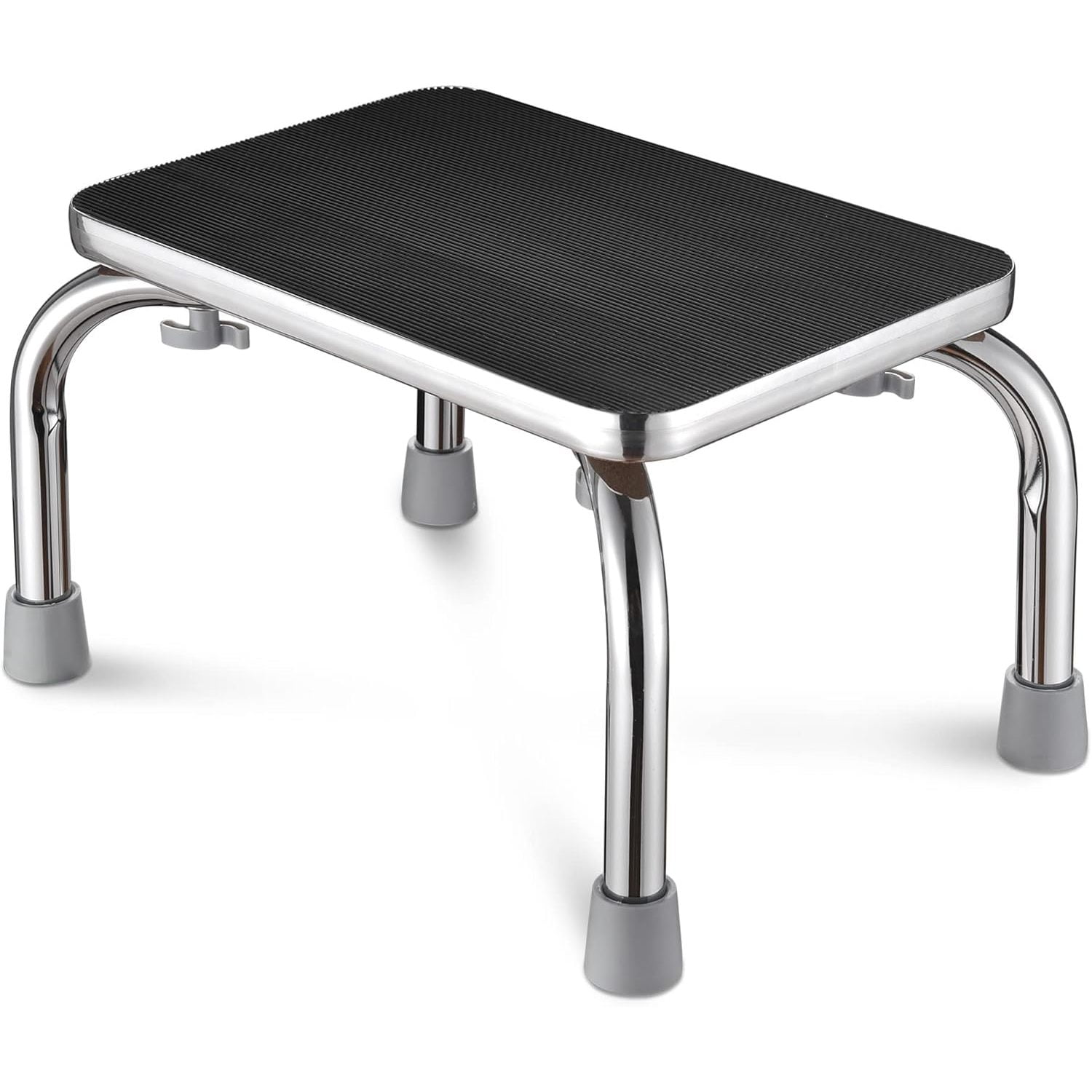 AW Medical Steel Step Stool Anti-Slip Platform Footstool for Seniors ...