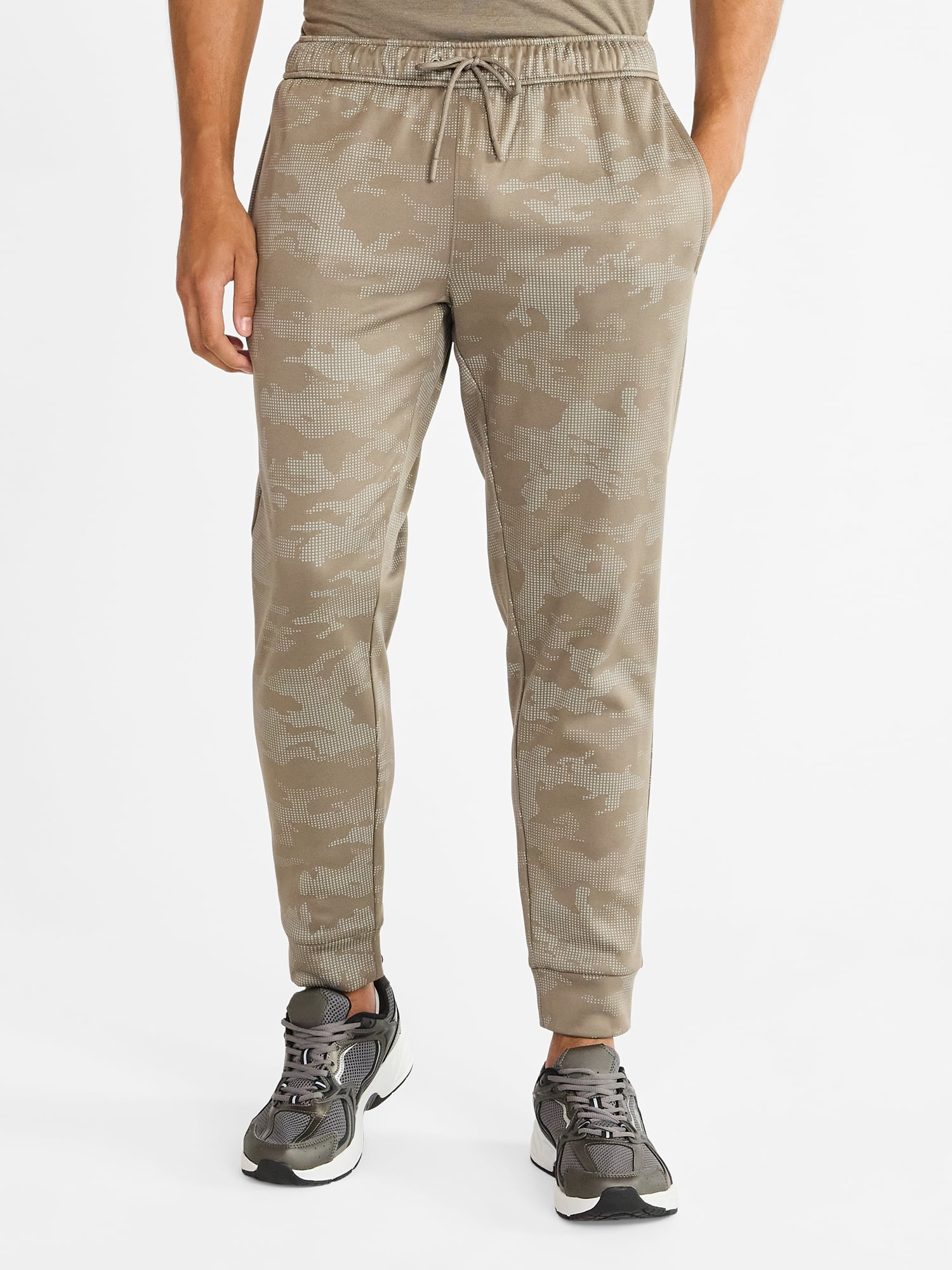 Athletic Works Men's and Big Men's Reflective Joggers, Sizes S-3XL ...