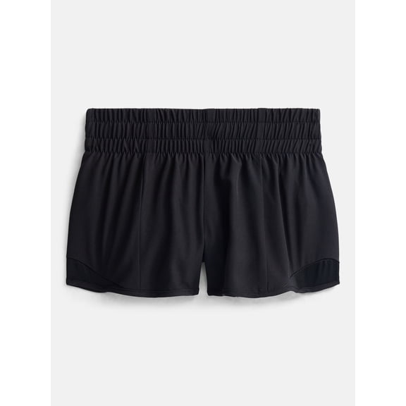 Athletic Works Girls’ Pull On Running Shorts, Sizes 4-18 & Plus ...