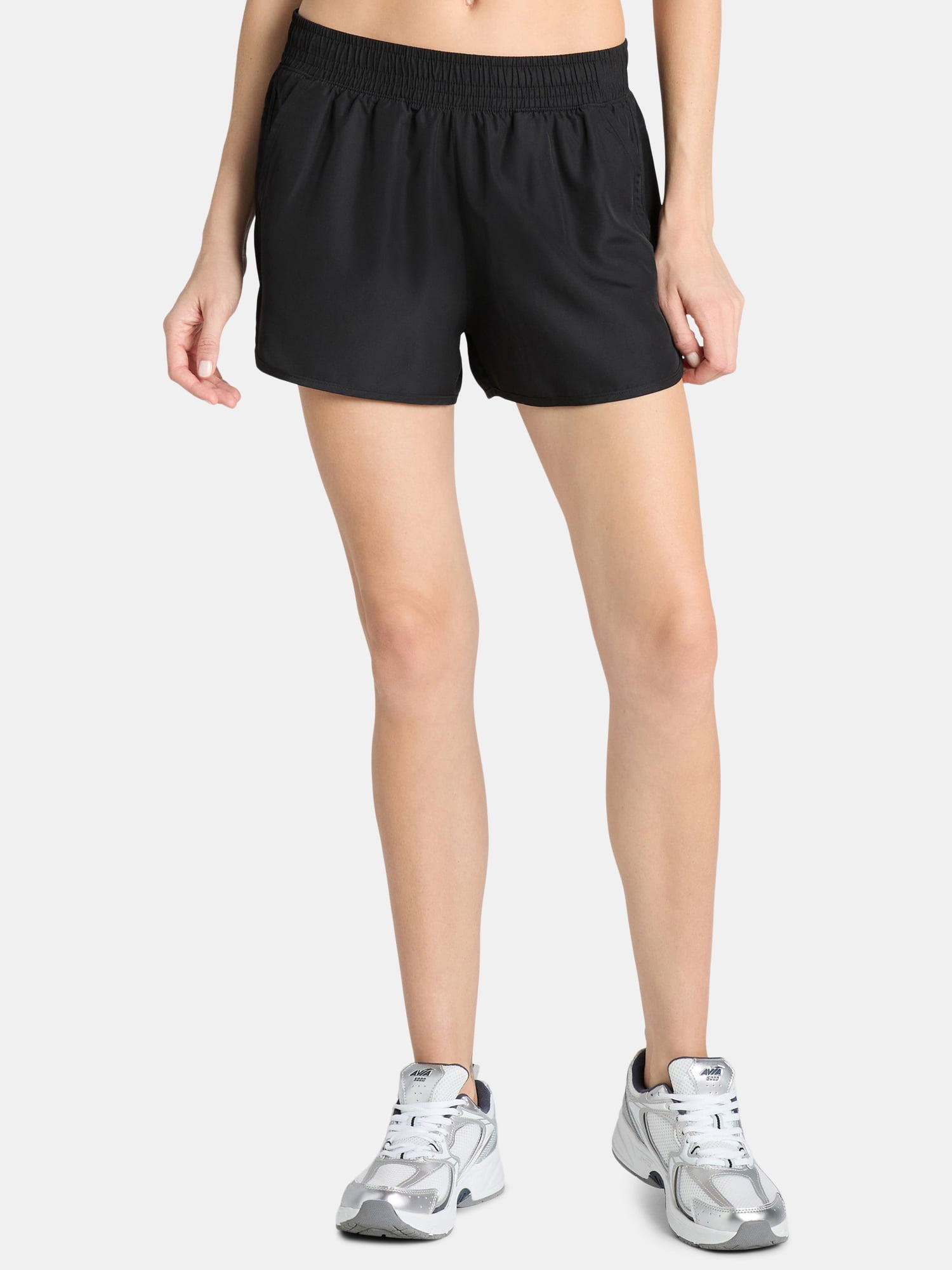 Athletic Works Women's Core Running Shorts, 2.5'' Inseam, Sizes XS-3XL ...