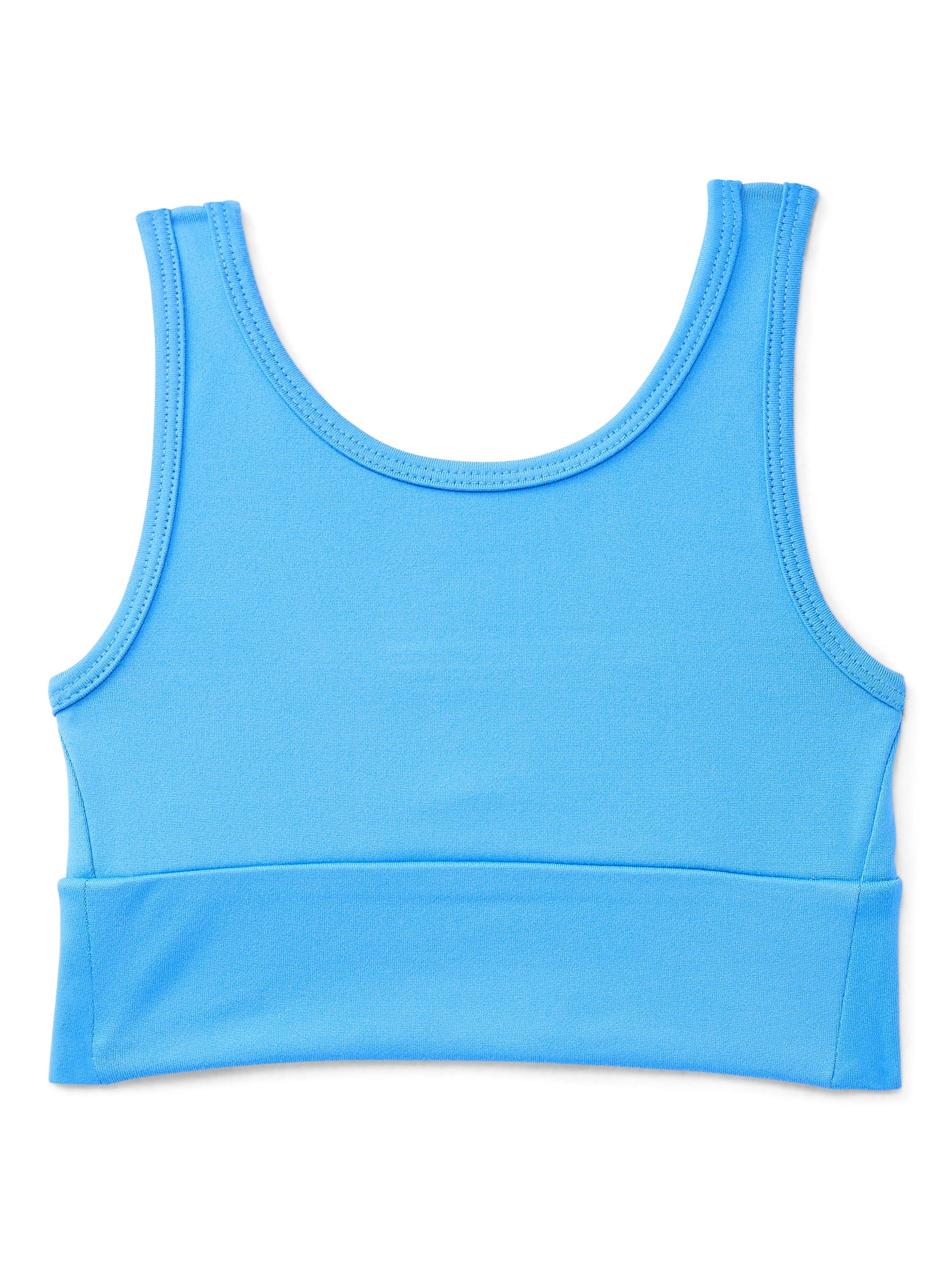 Athletic Works Girls Racerback Sports Bra, Sizes 4-18 - Walmart.com