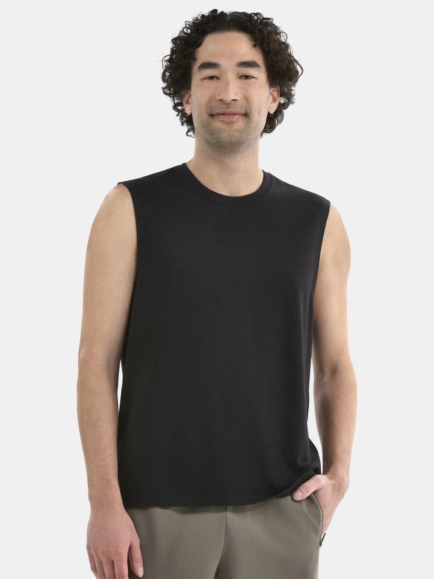 Athletic Works Men's Tri Blend Muscle Tank Top, Sizes XS-4XLT - Walmart.com