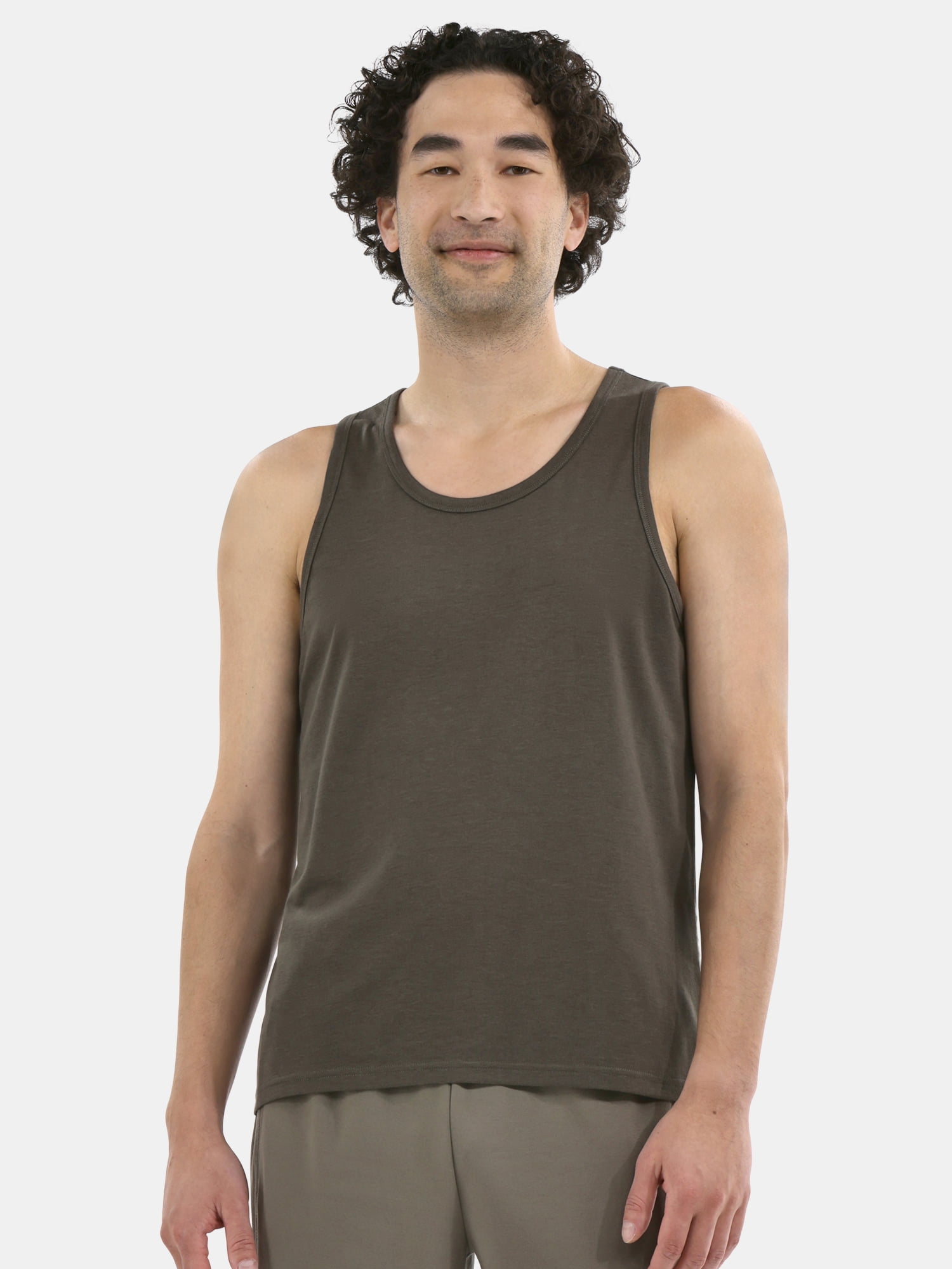 Athletic Works Men's & Men's Big & Tall Tri Blend Tank Top, Sizes XS ...