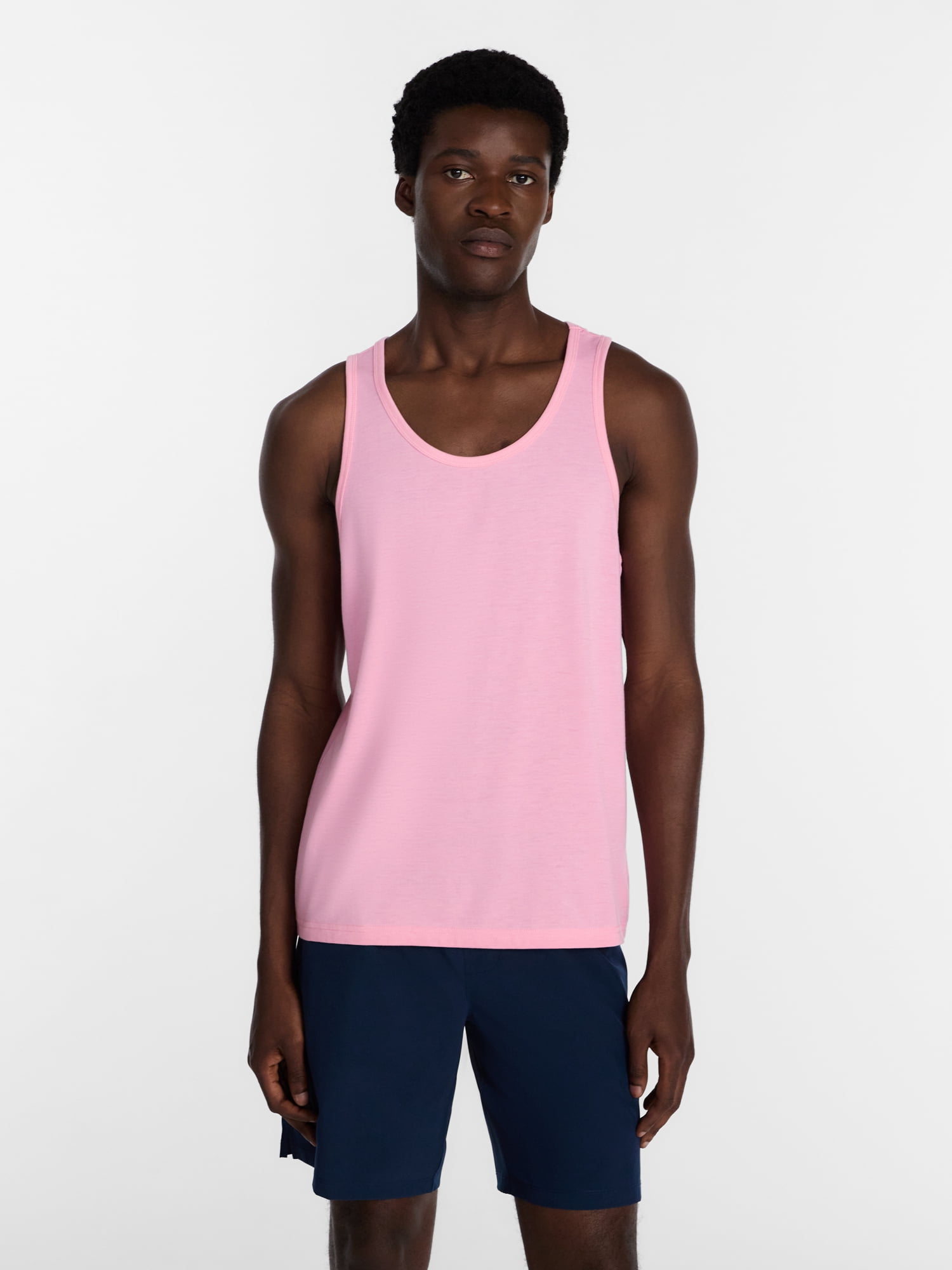 Athletic Works Men's and Men's Big & Tall Tri-Blend Tank Top, Sizes XS ...