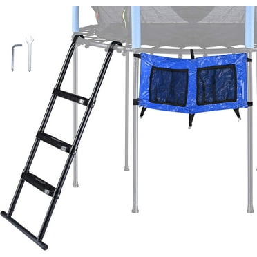 ROMUCHE Backyard Outdoor Trampoline Slide Ladder, 60"*20" with Buffer ...