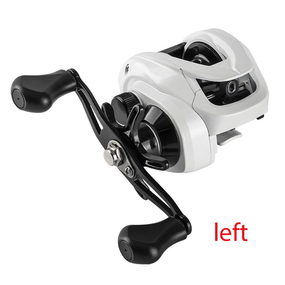 AW200 Fishing Baitcasting Reel 6.3 :1 Gear Ratio Salt/Freshwater Left ...