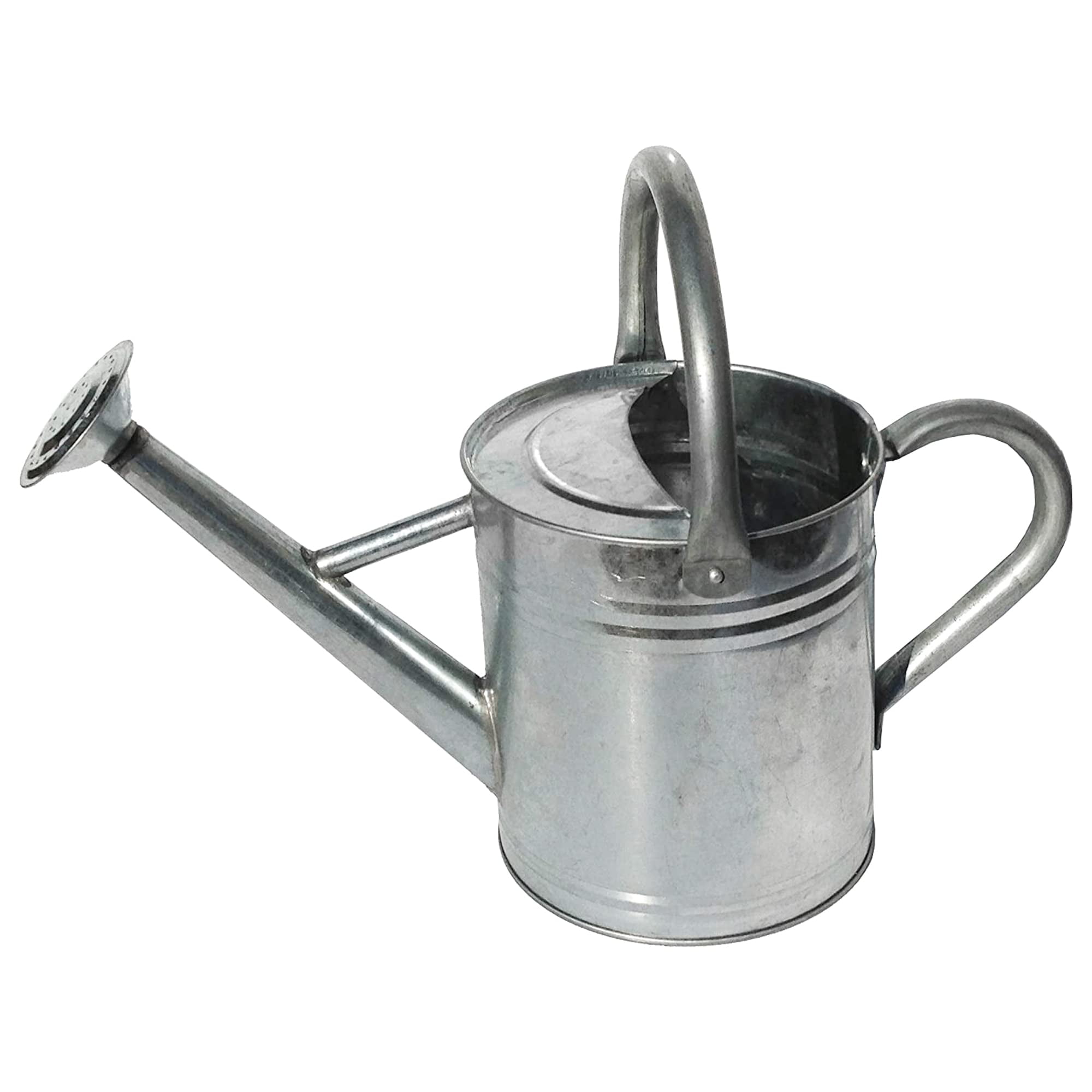 AW3005PG 7L Galvanized Metal Watering Can with Removable Rosette, Leak ...